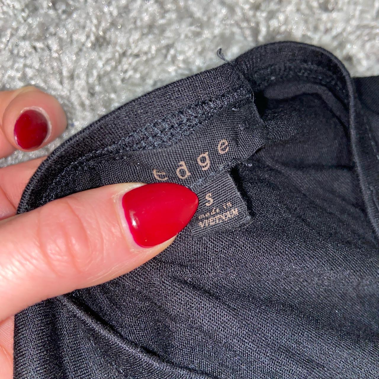 Edge dress / black dress / black strapless dress /... - Depop