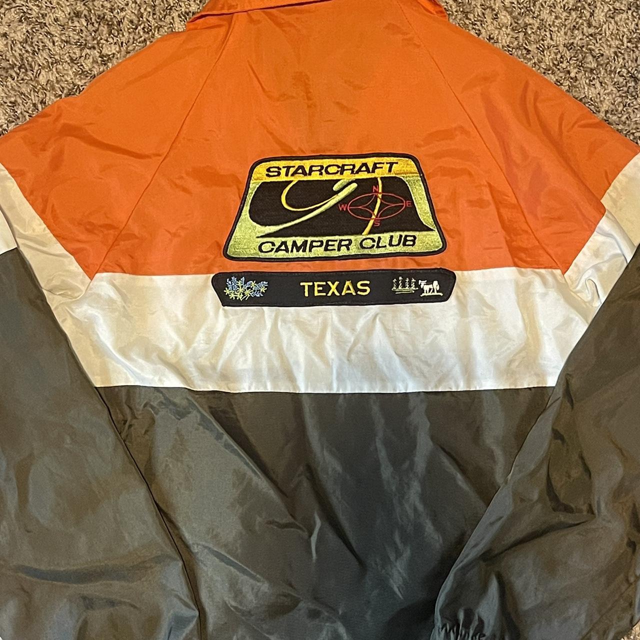 Lightweight windbreaker racing jacket - Depop