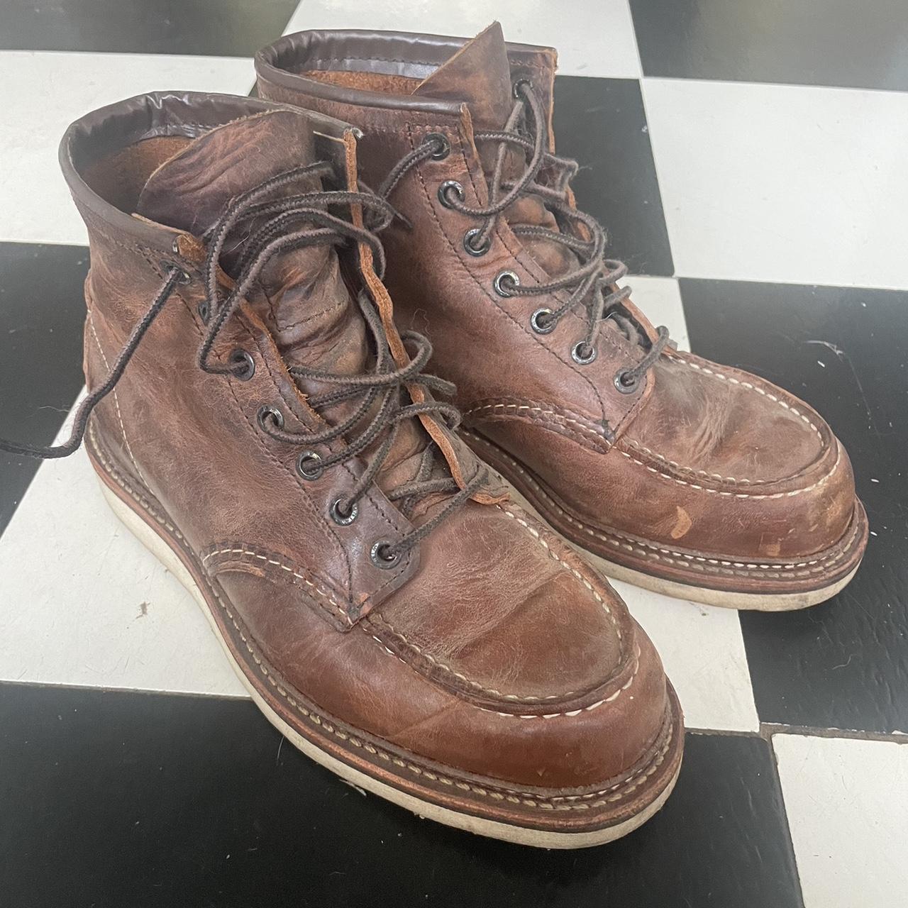 Red Wing Moc Toe boots Absolute classics! These... - Depop
