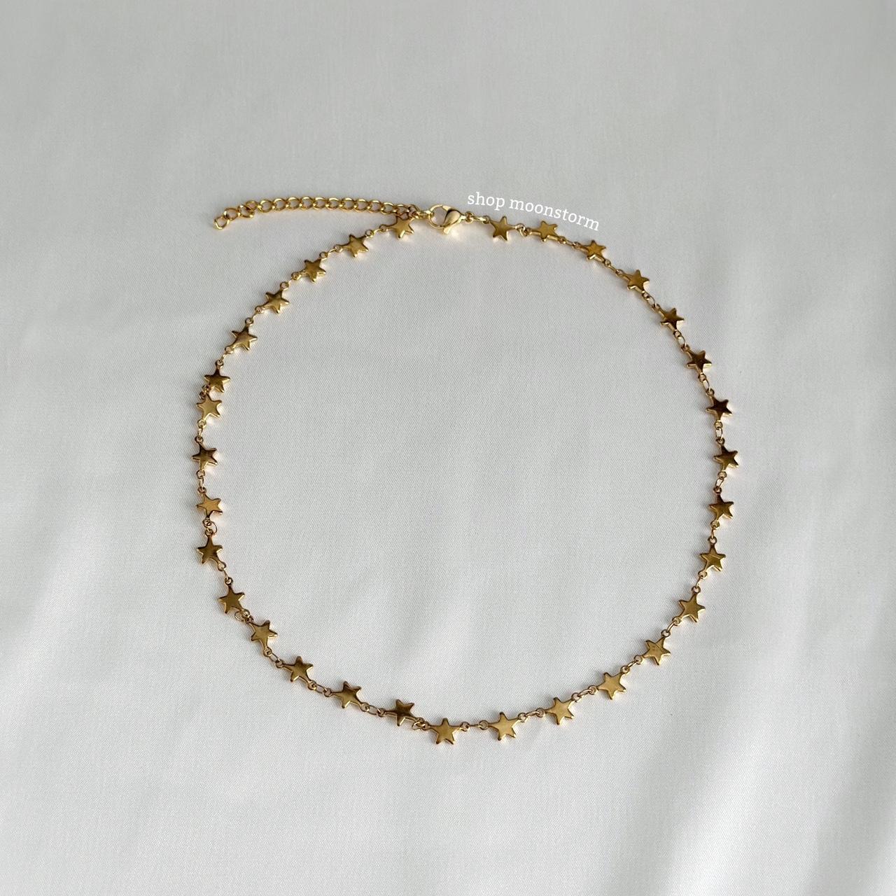 NEW gold star link necklace ⭐️ It's made of... - Depop