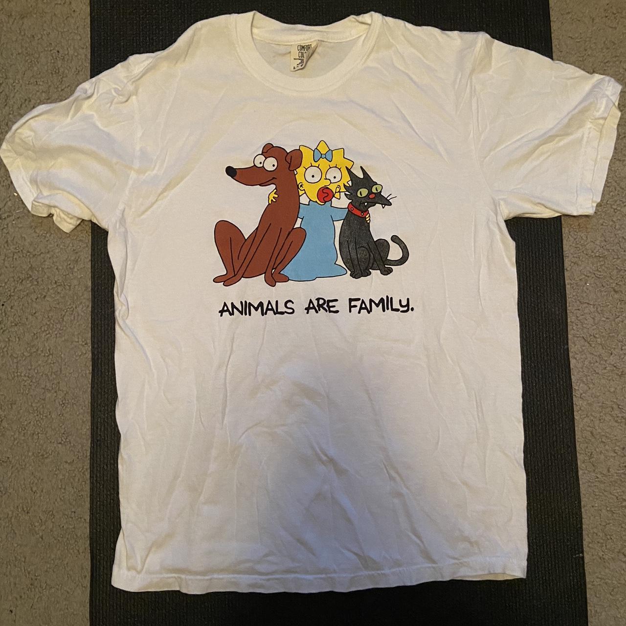 The Simpsons boot featuring Maggie, Snowball, and... - Depop