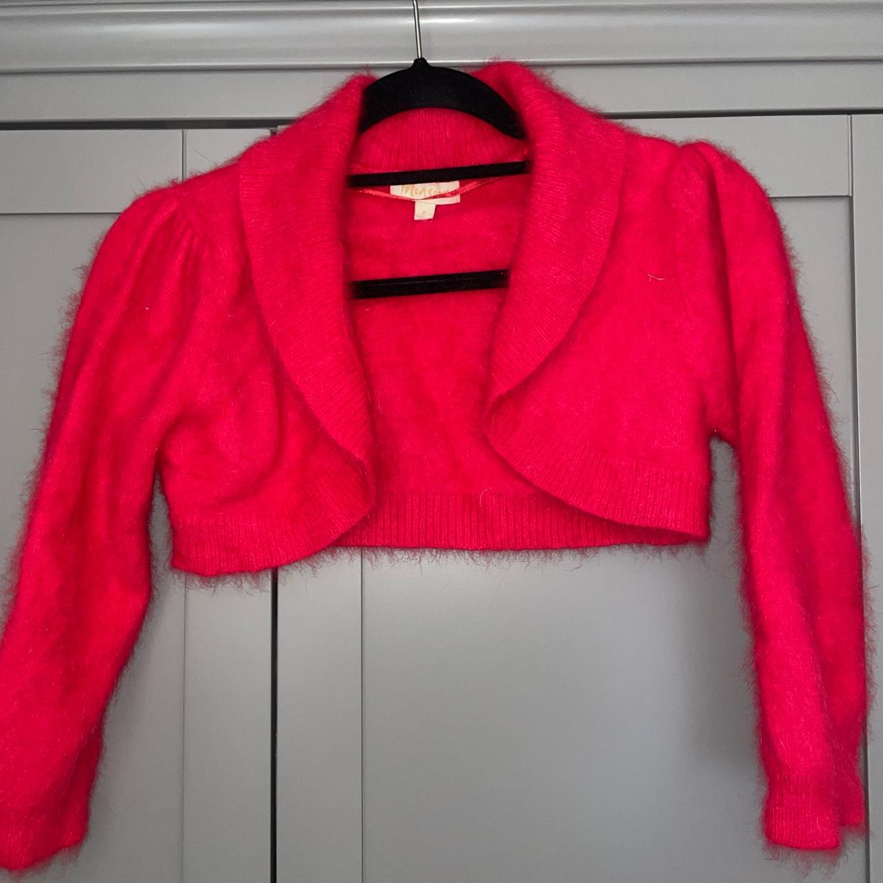 Super soft Monsoon angora cardigan Size:Small NO... - Depop