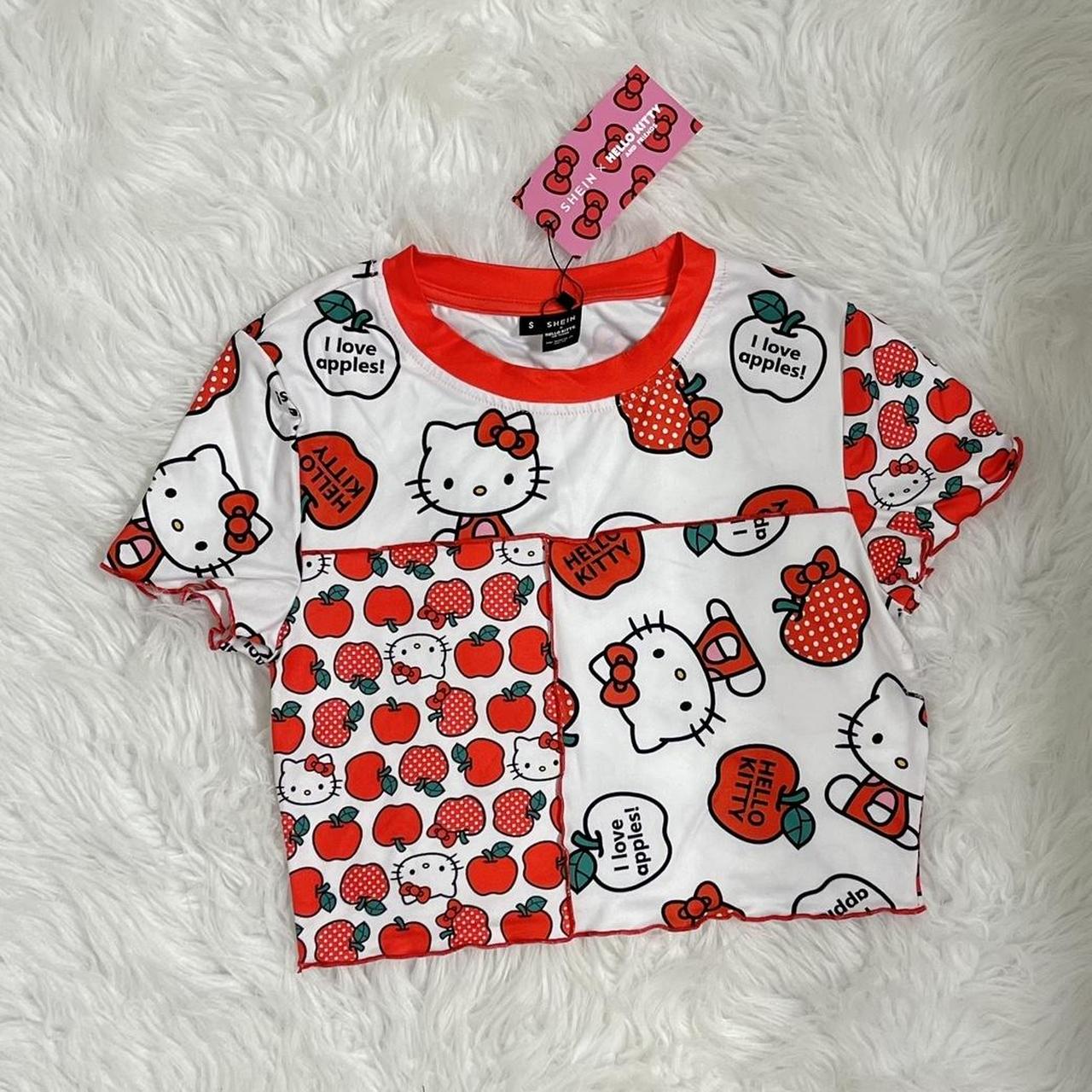 Hello Kitty Women's Crop-top | Depop