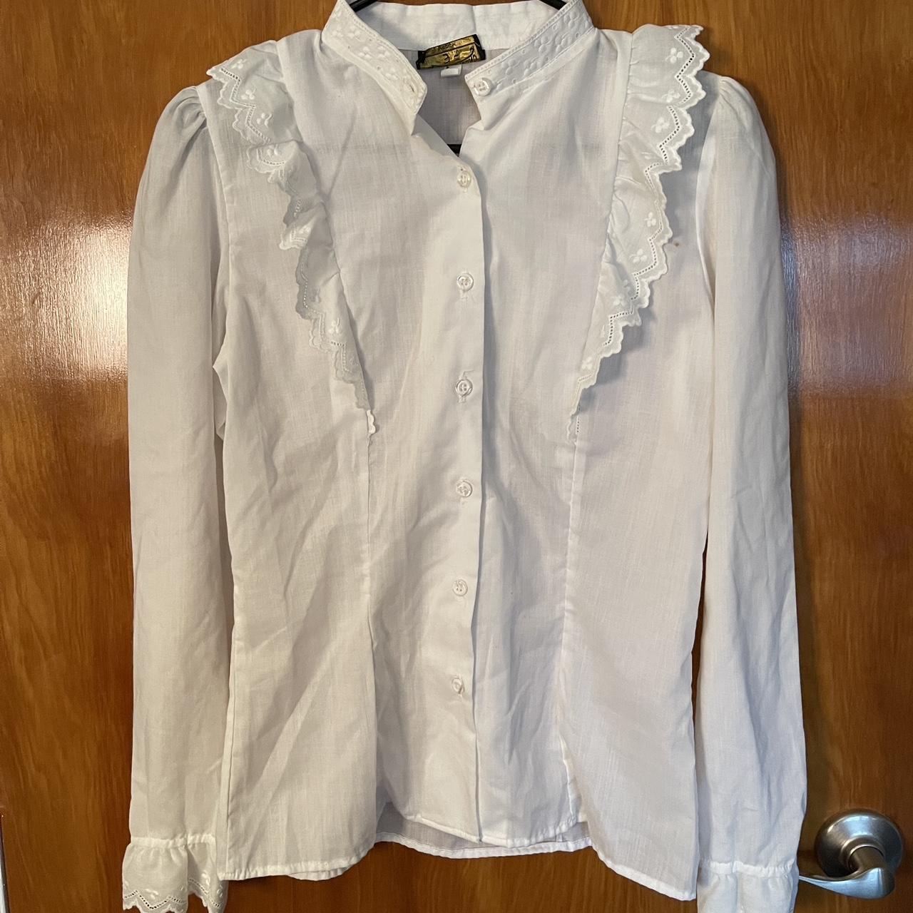Underground Women's White Blouse | Depop