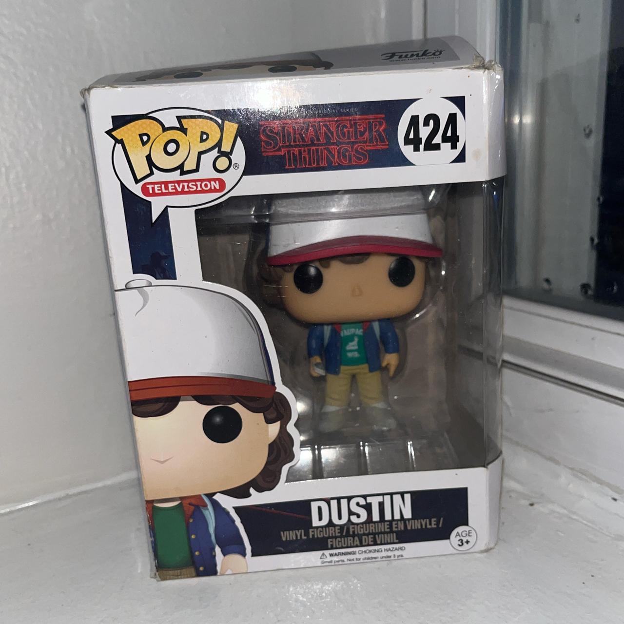 Stranger Things Dustin Pop Figure 424 Box is in good... - Depop