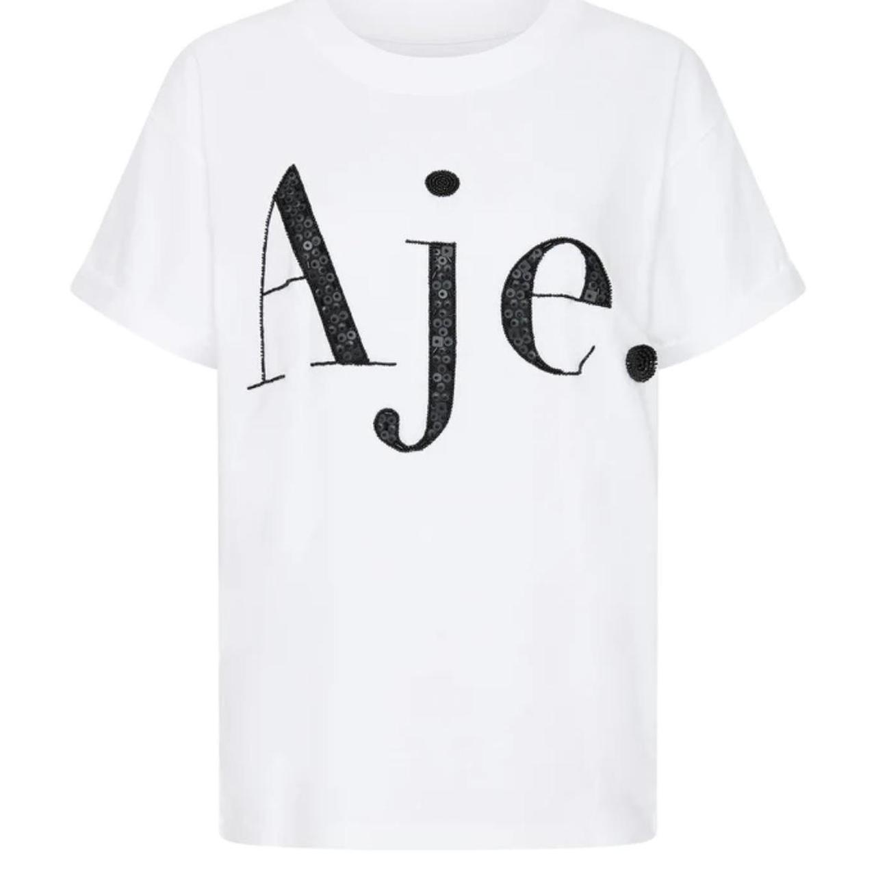 AJE Tshirt Size XS (oversized fit) - Depop