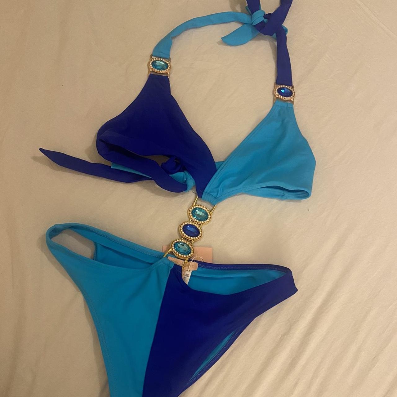 Moda minx berry blue swimsuit. Brand new with tags.... - Depop
