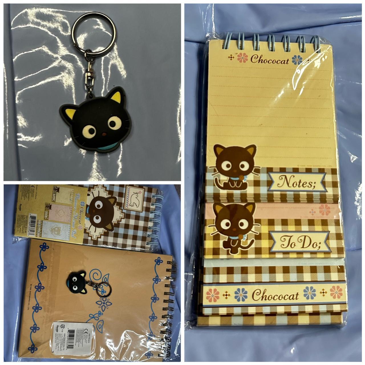 Dead stock 2000s choco cat stationary collection... - Depop