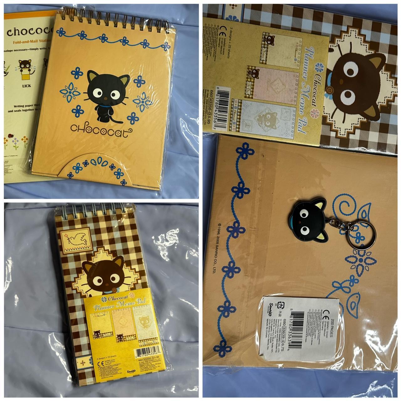 Dead stock 2000s choco cat stationary collection... - Depop