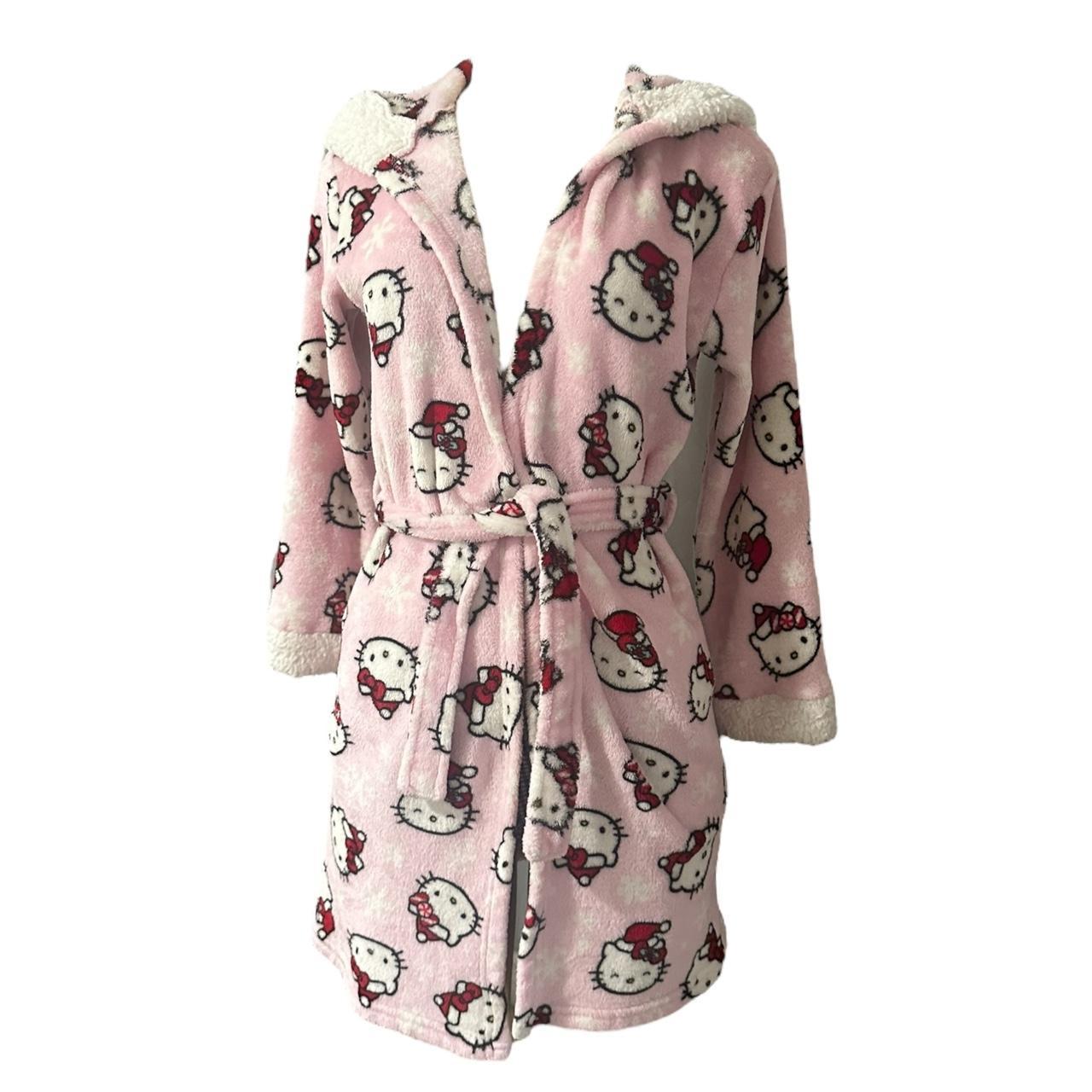 Hello kitty plush robe Vintage - Depop