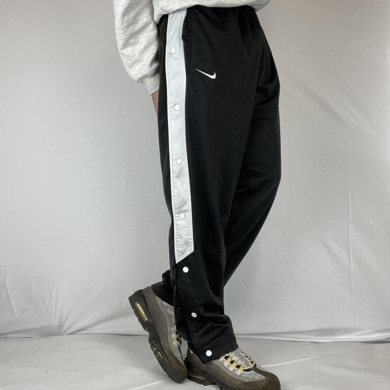 Vintage Nike Track pants stunning 90s Nike Popper... - Depop