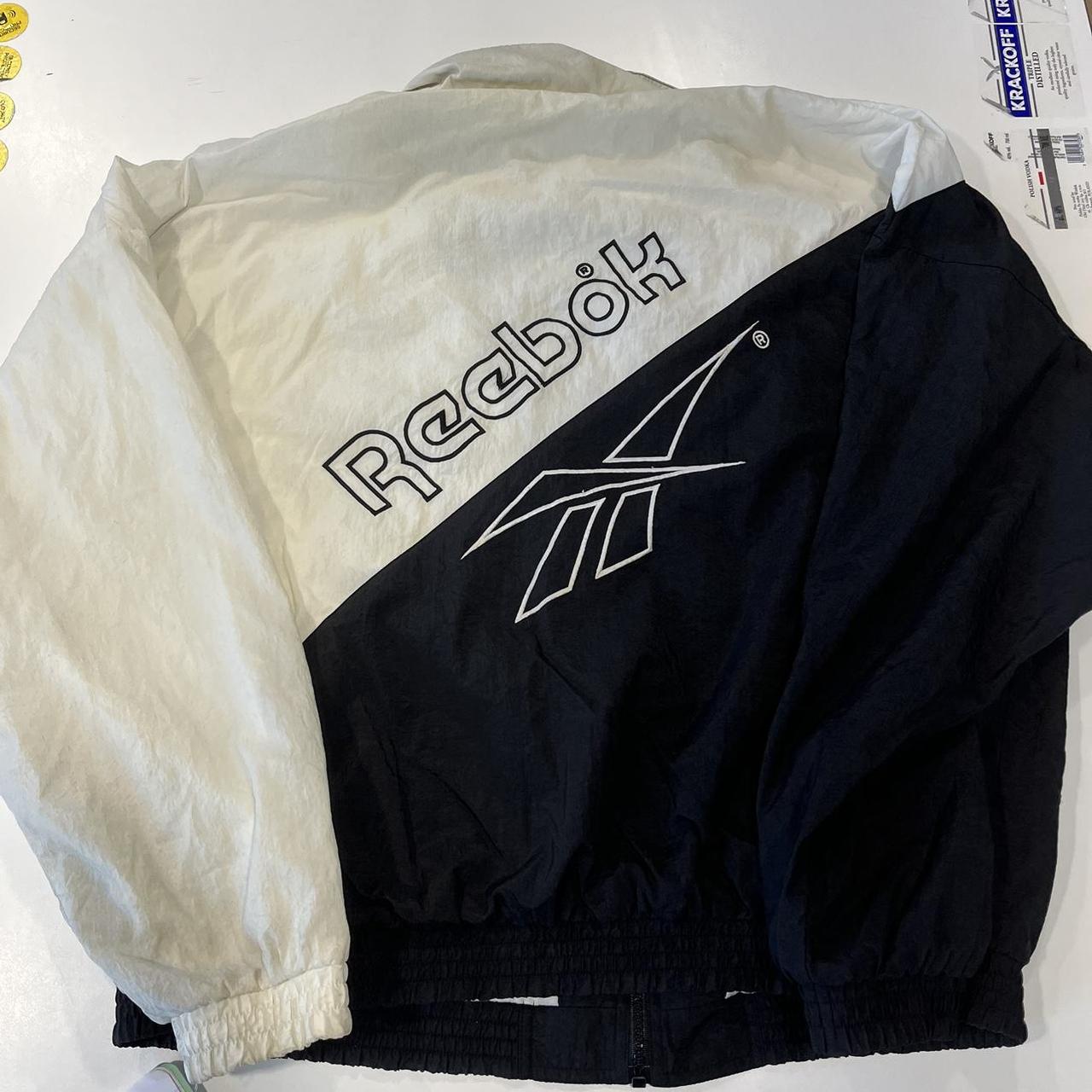 Vintage Reebok Track Jacket unbelievably stunning... - Depop
