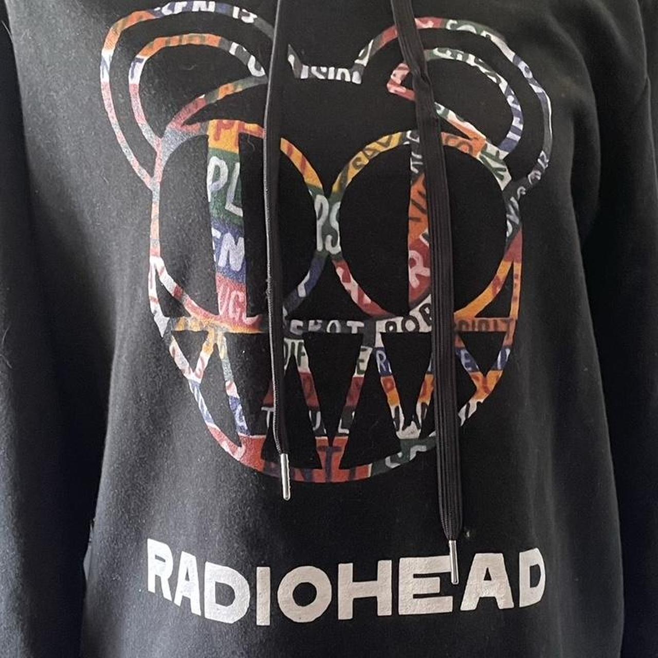 radiohead graphic hoodie band / alternative / merch - Depop