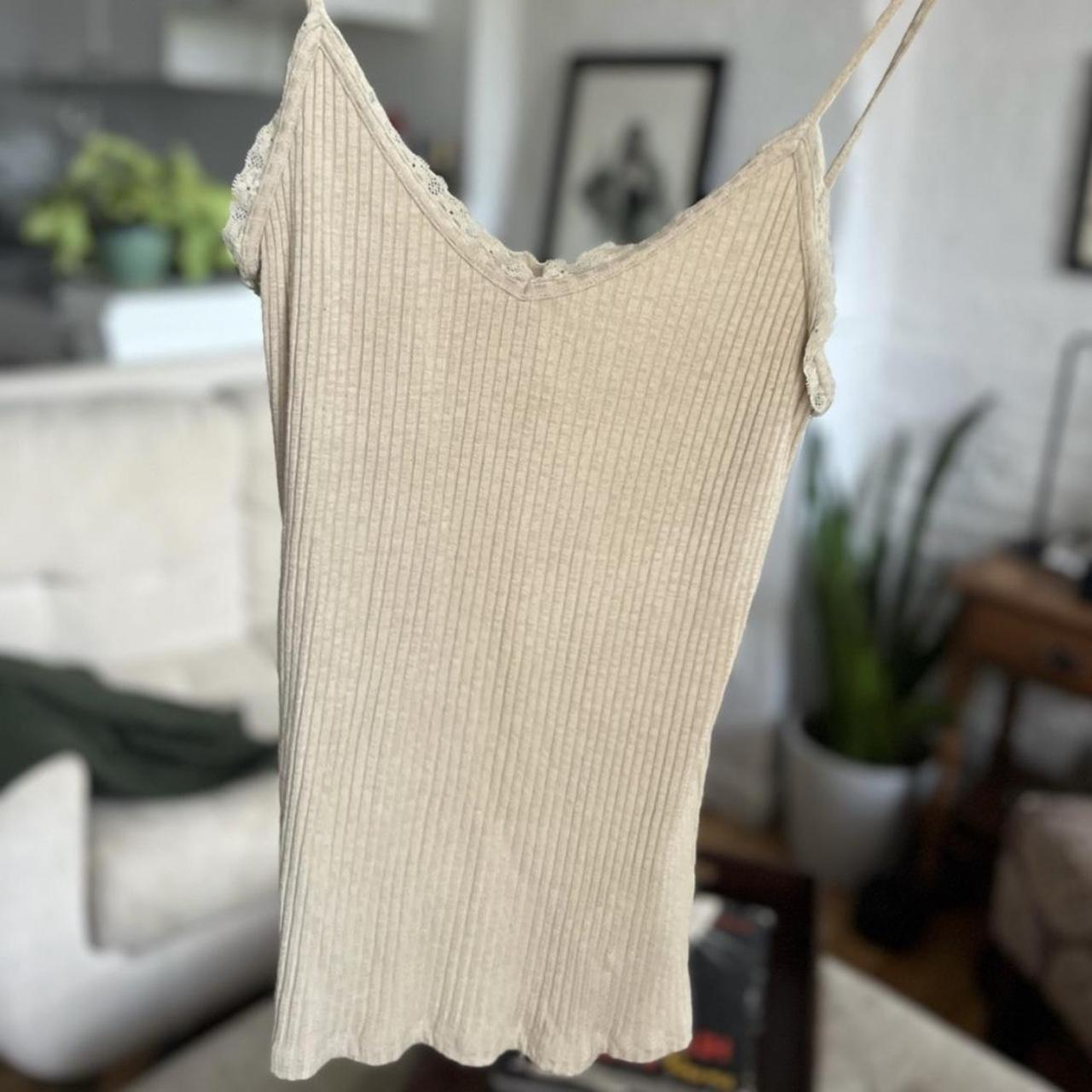 Rouje Paris LIO Tank Top. Color: Uni Creme. Worn a... - Depop