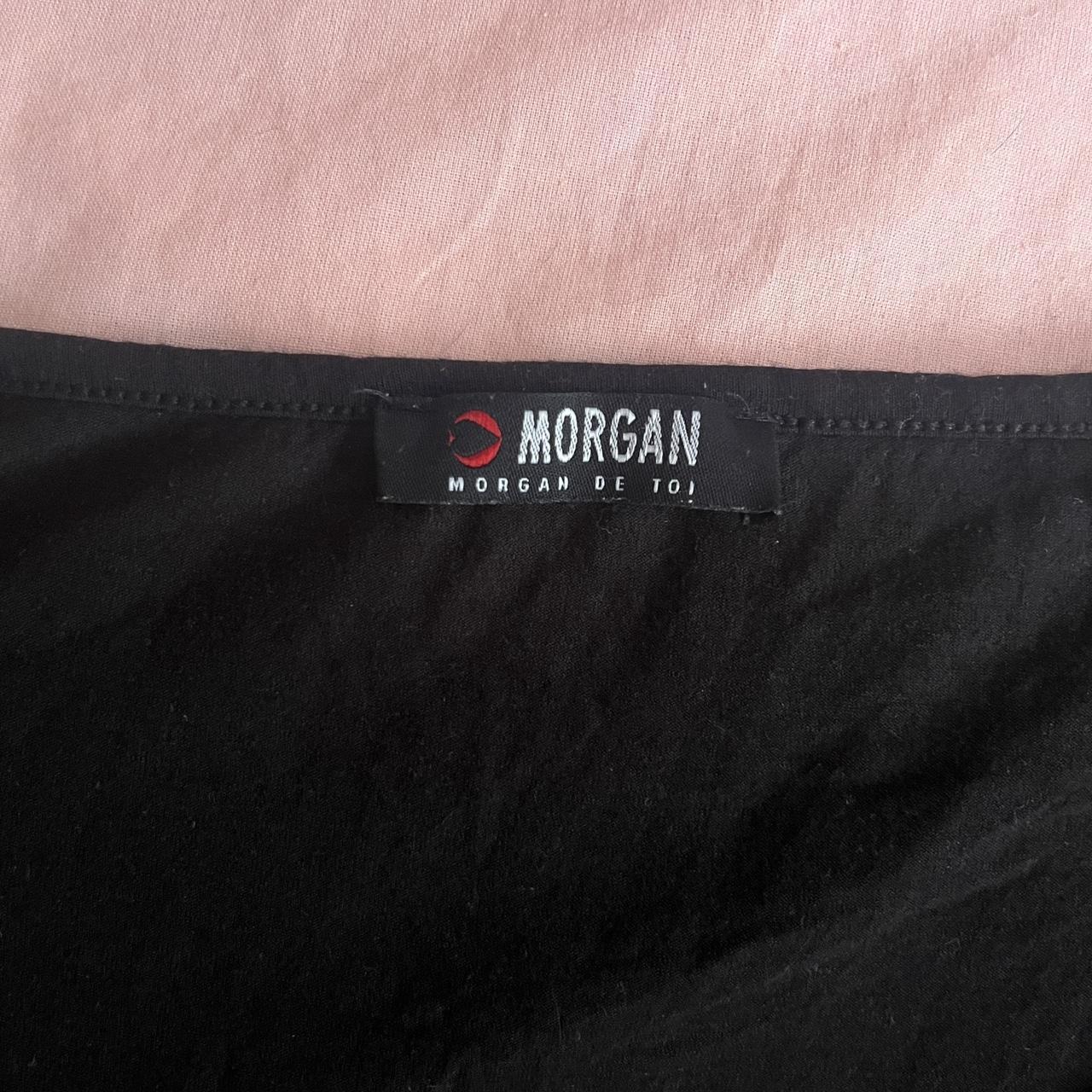 Super cute Morgan tee with cap sleeves and silver... - Depop