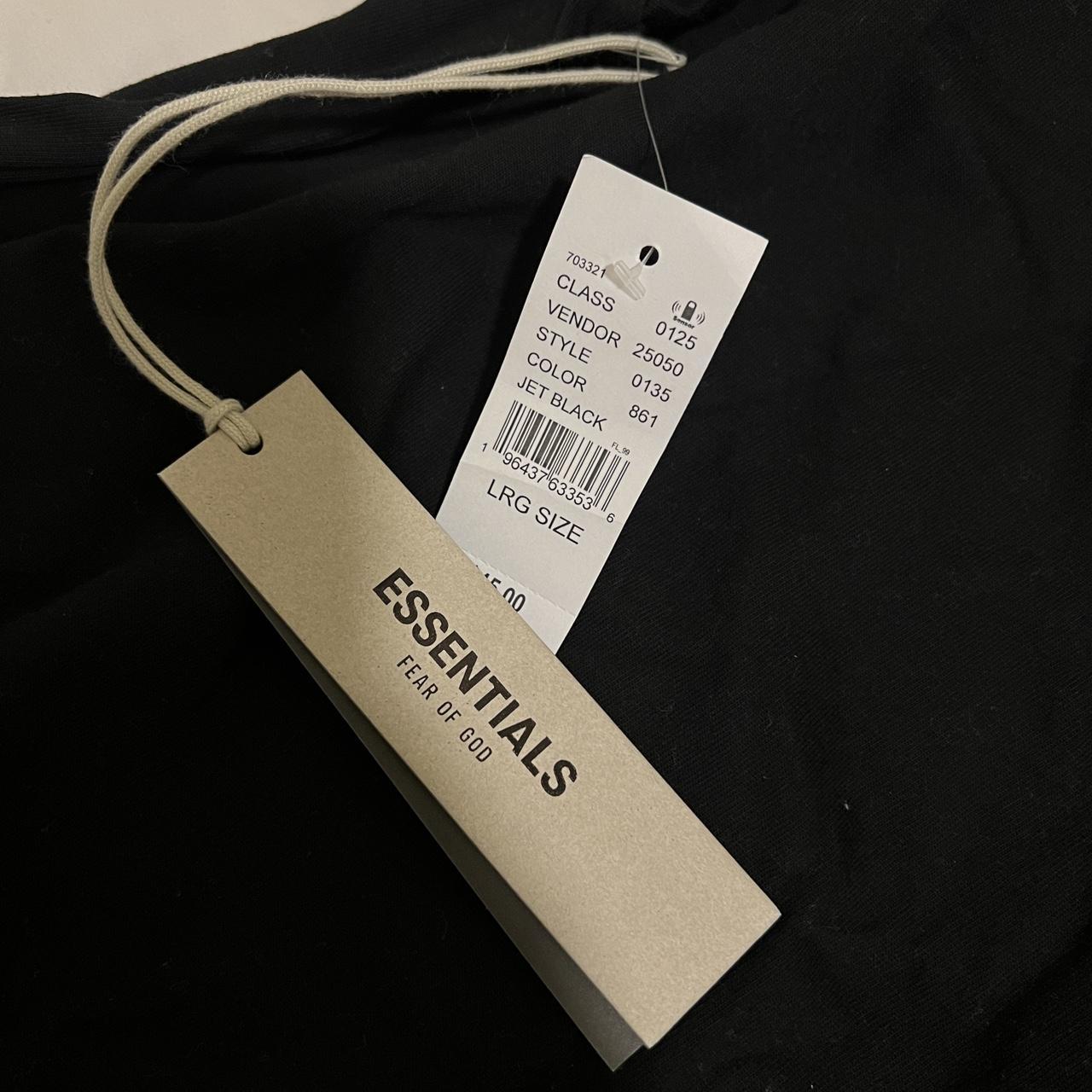 Essentials FOG T-shirt in black NEW WITH TAGS NWT... - Depop