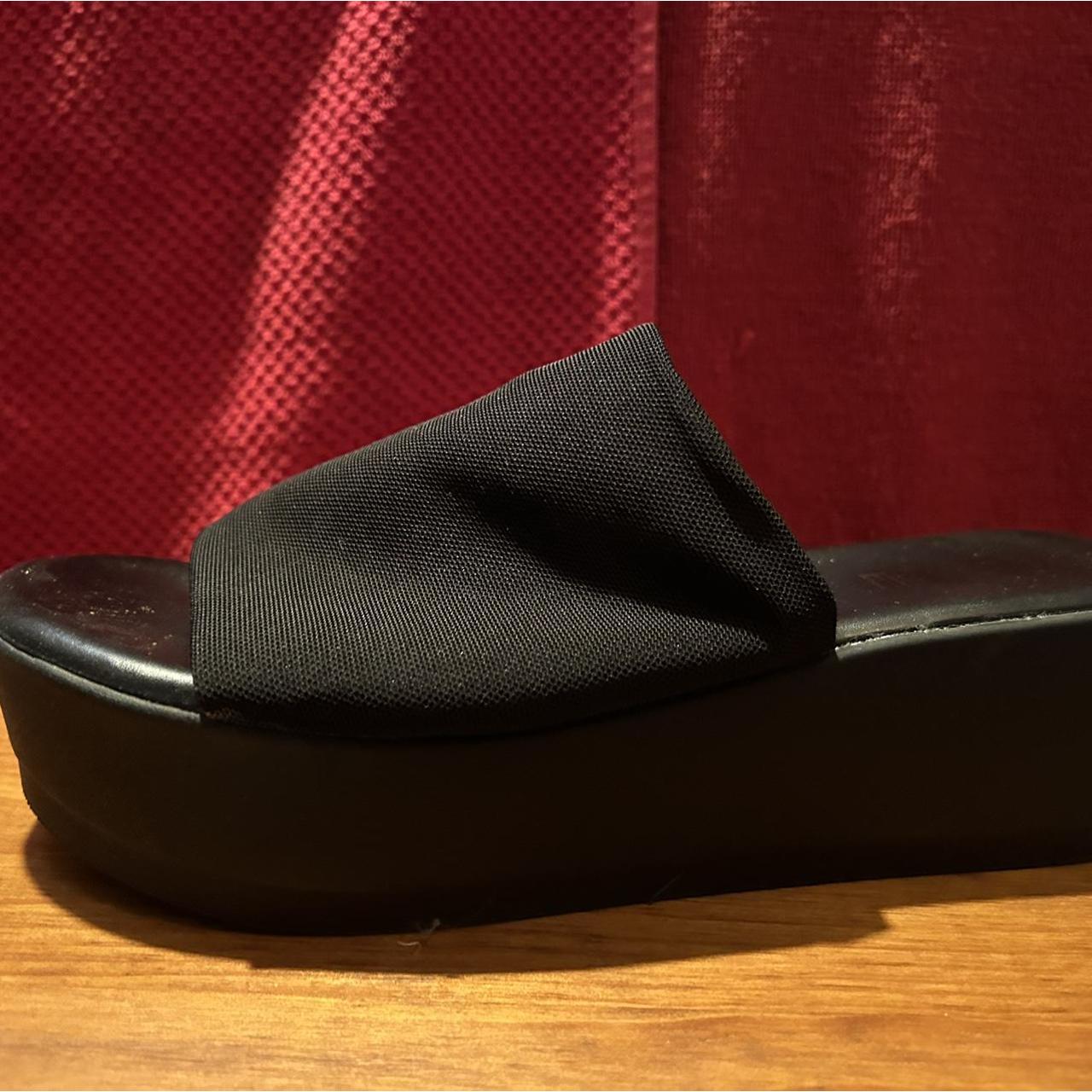 Payless ShoeSource Women's Black Sandals | Depop