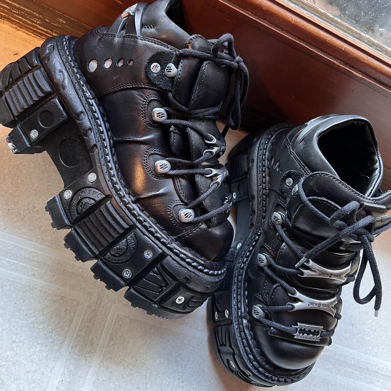 Brand new NEW ROCKS TANK M-TANK106-C2 I got these... - Depop