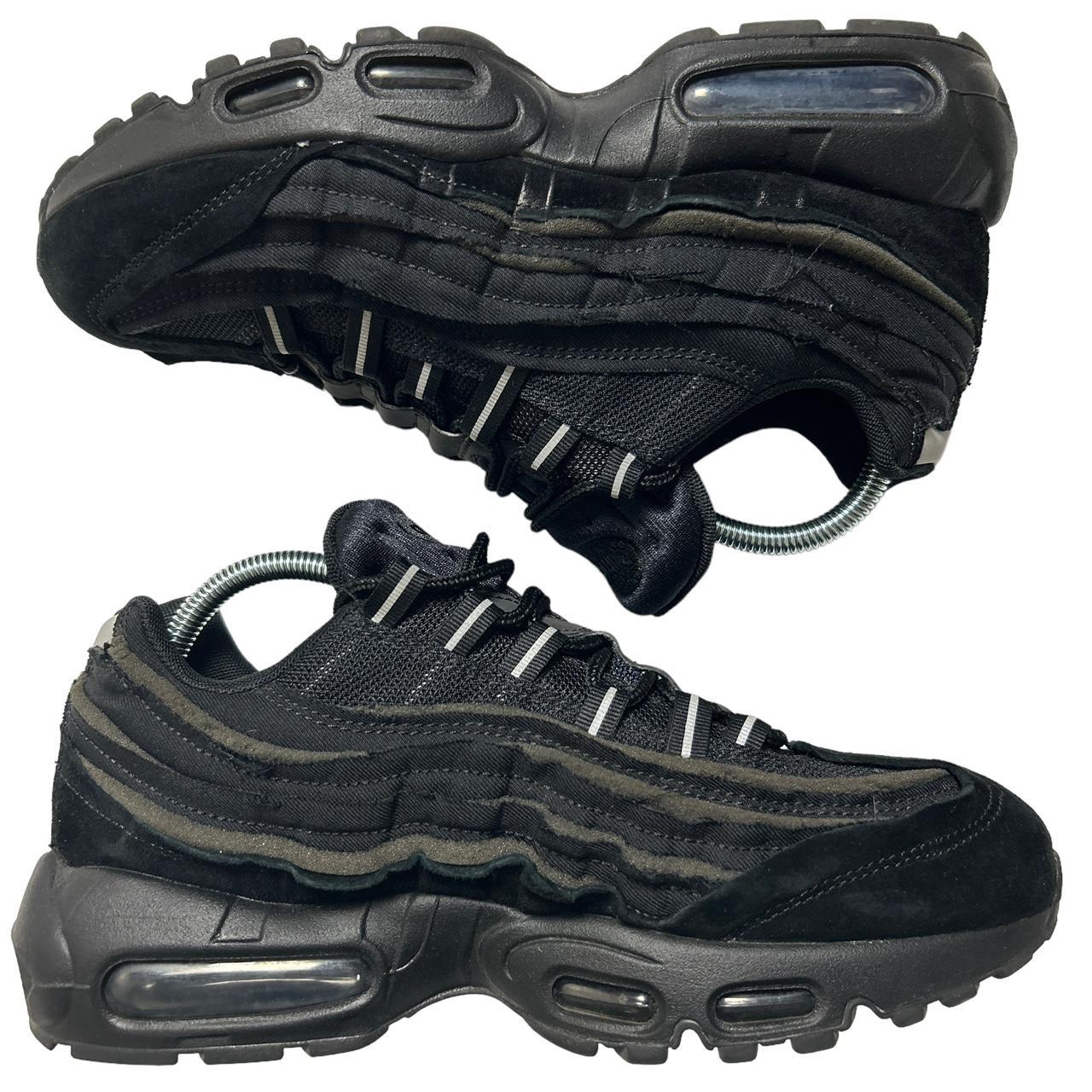 Nike CDG 95s Size UK 7 (US 8) Black Nike commes... - Depop