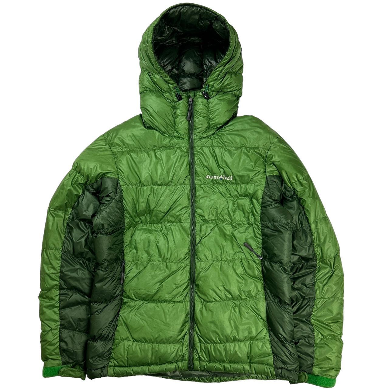 Montbell Puffer Size S Green two toned montbell... - Depop
