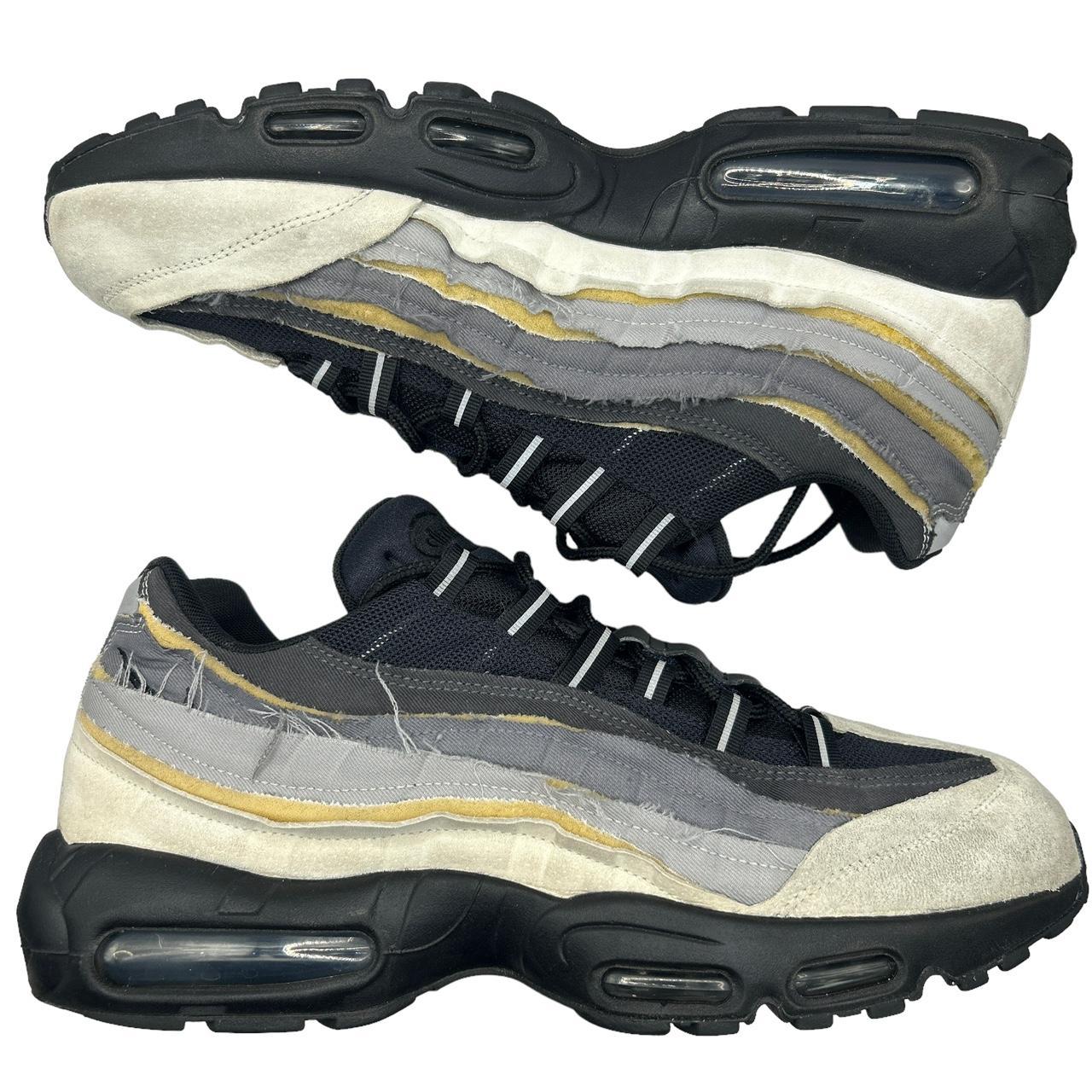 Nike CDG 95s Size UK 12 (US 13) Grey comme des... - Depop