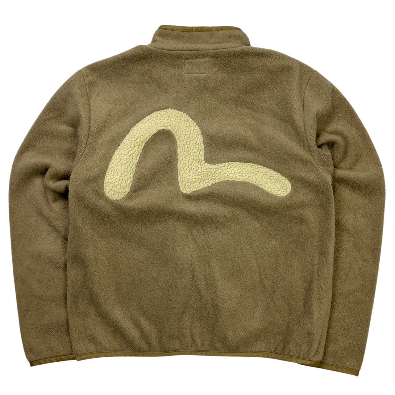 Evisu Fleece Size S Evisu gull Sherpa zip up... - Depop