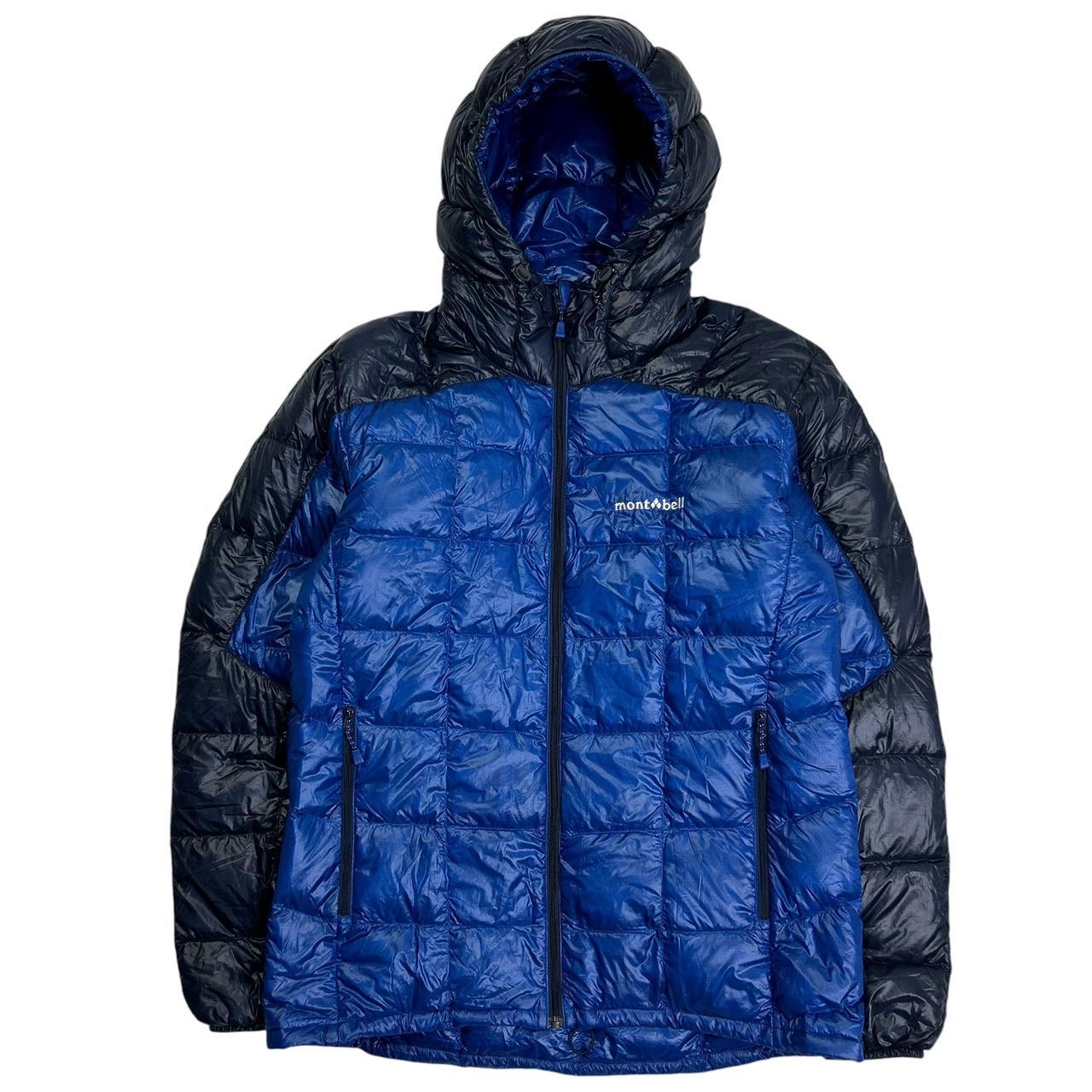 Montbell Puffer Size M Mont bell square stitch... - Depop