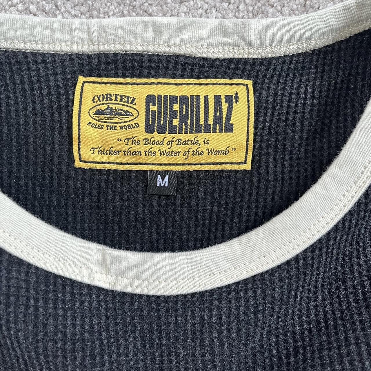 Corteiz Dipset Waffle Long Sleeve Top in... | Depop