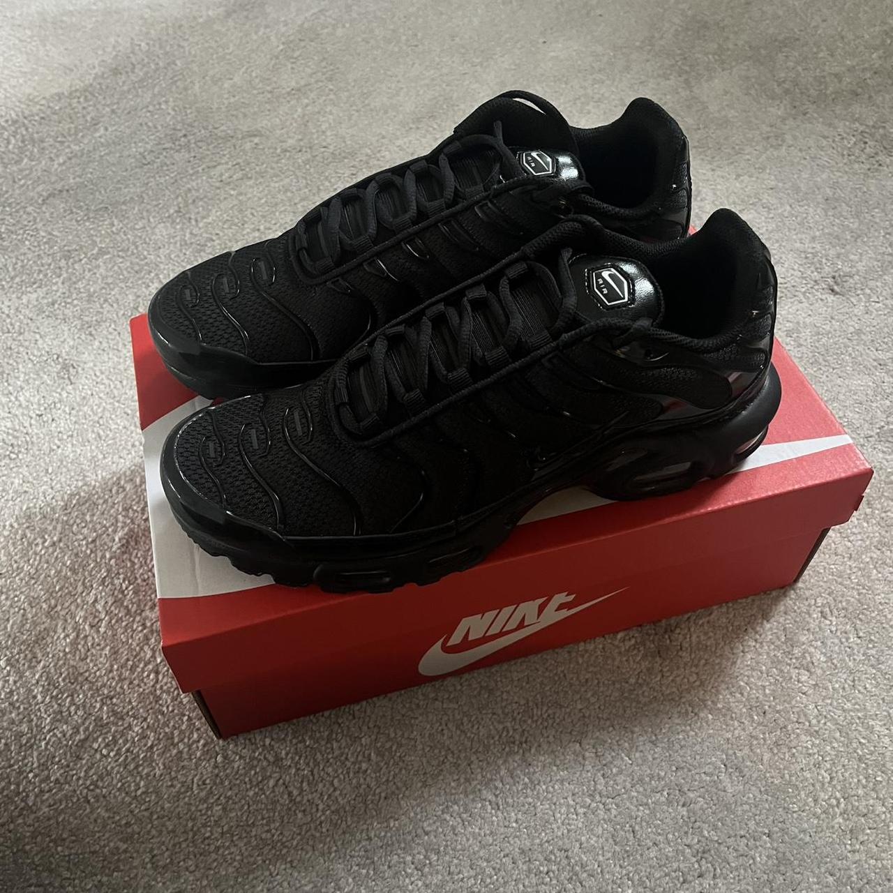 Nike Air Max Plus (TN’s) in Triple Black Brand... | Depop