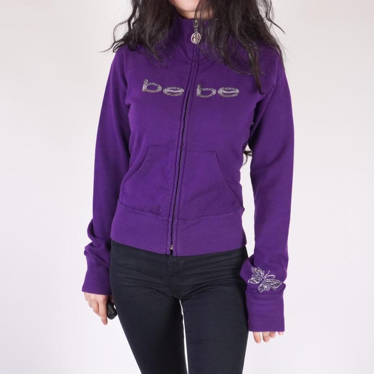 Bebe Women's Purple Jacket | Depop