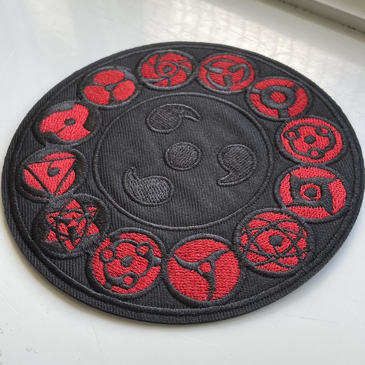 Large Uchiha patch / badge #naruto #badge #patch... | Depop