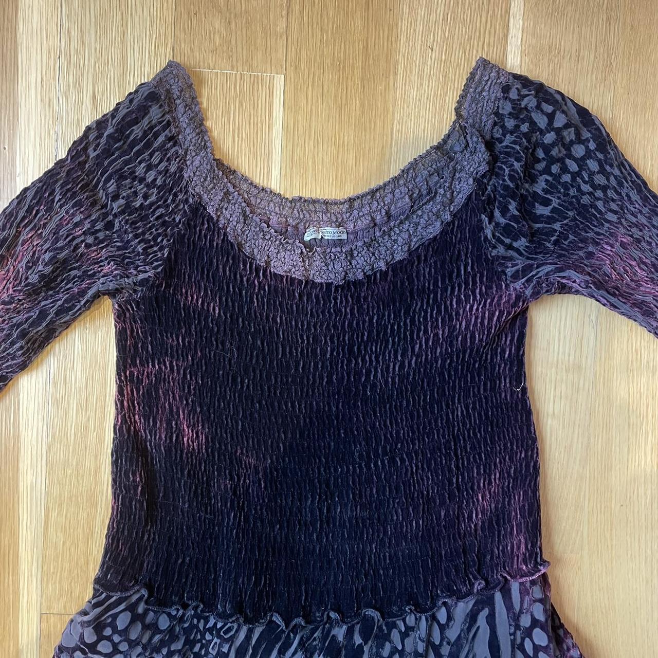 Mastro Moda Positano Dress Italian Designer Purple... - Depop