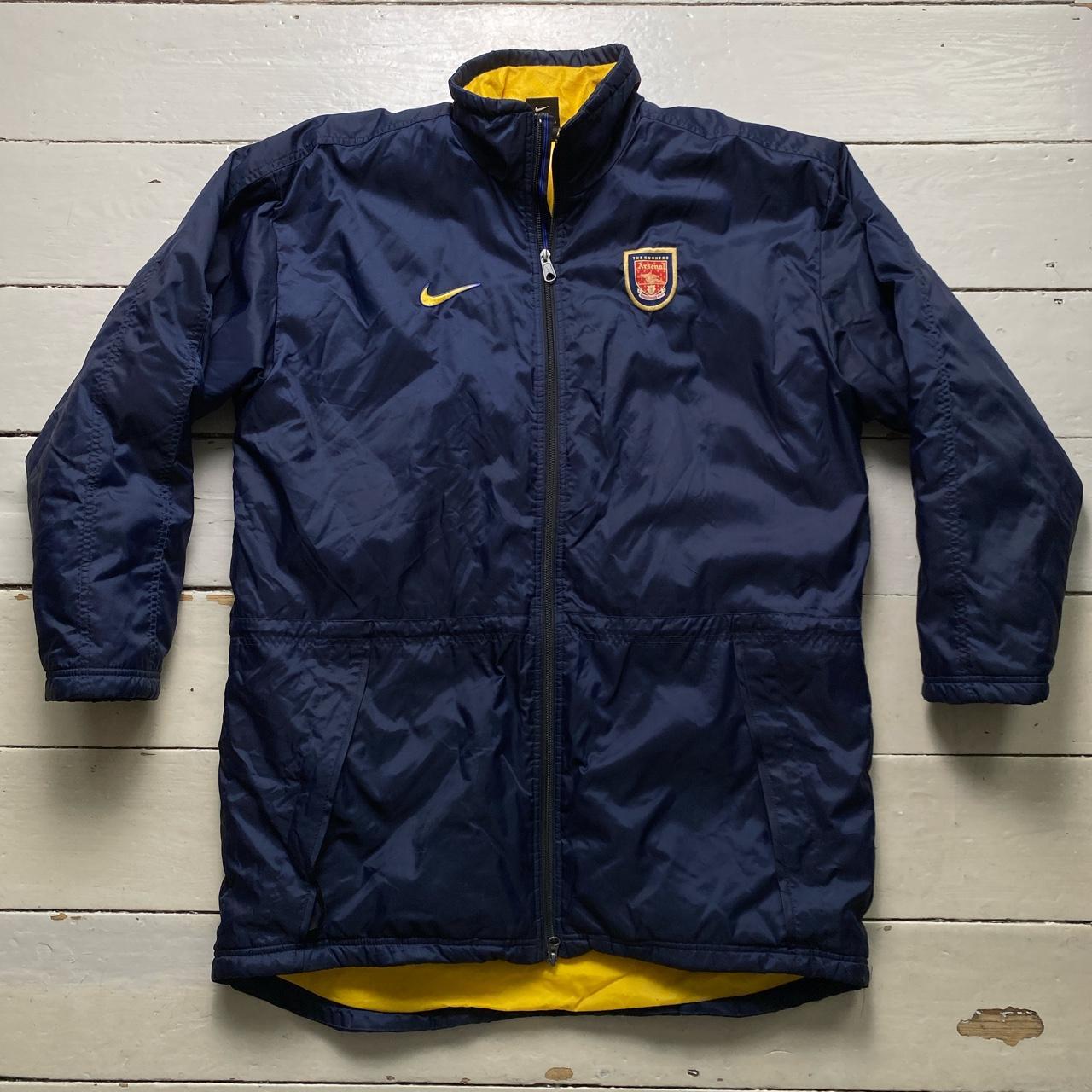 Arsenal Rare Nike Vintage 90’s Football Long Navy... - Depop