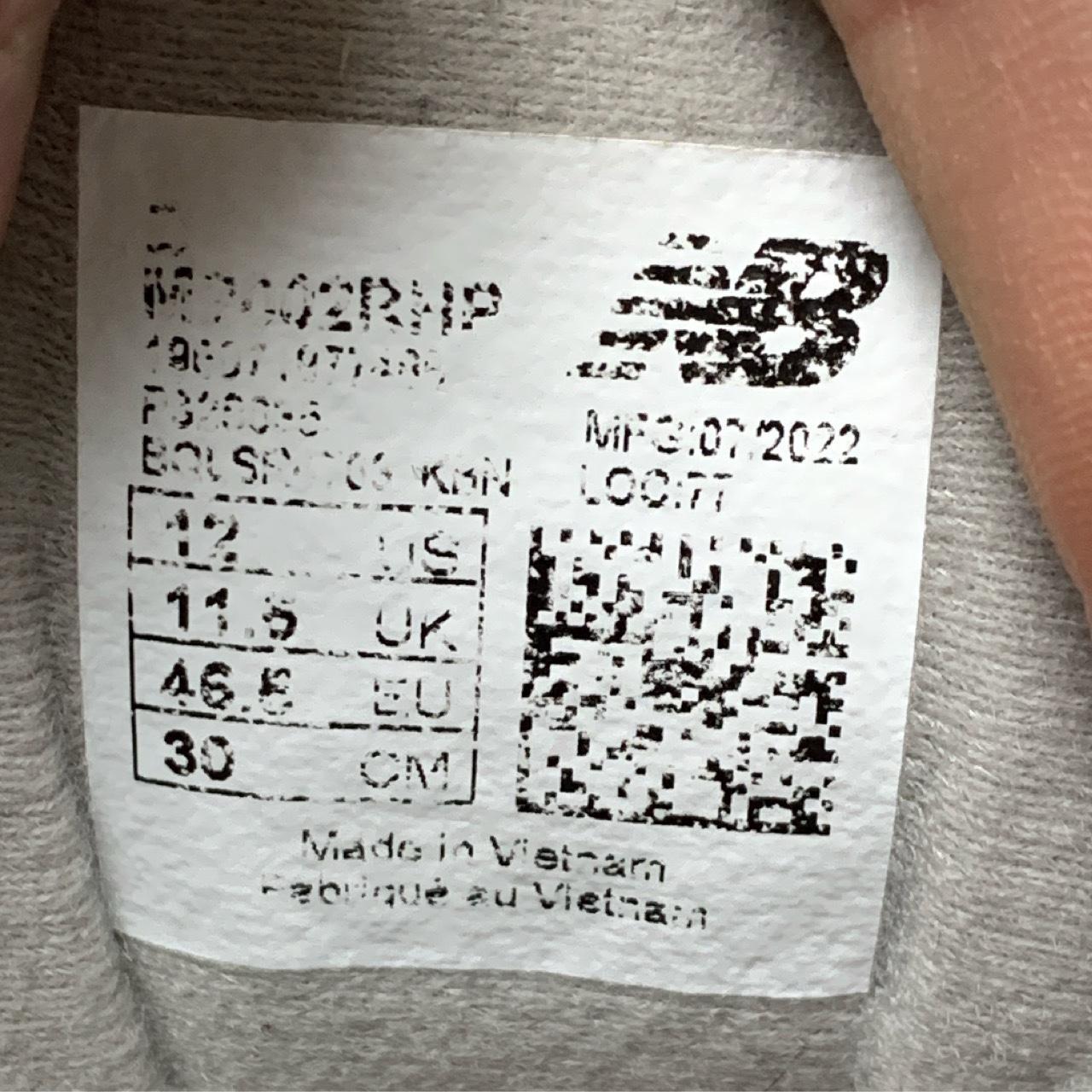 New Balance 2002R Castlerock Grey Navy and Gold 🌪️... - Depop