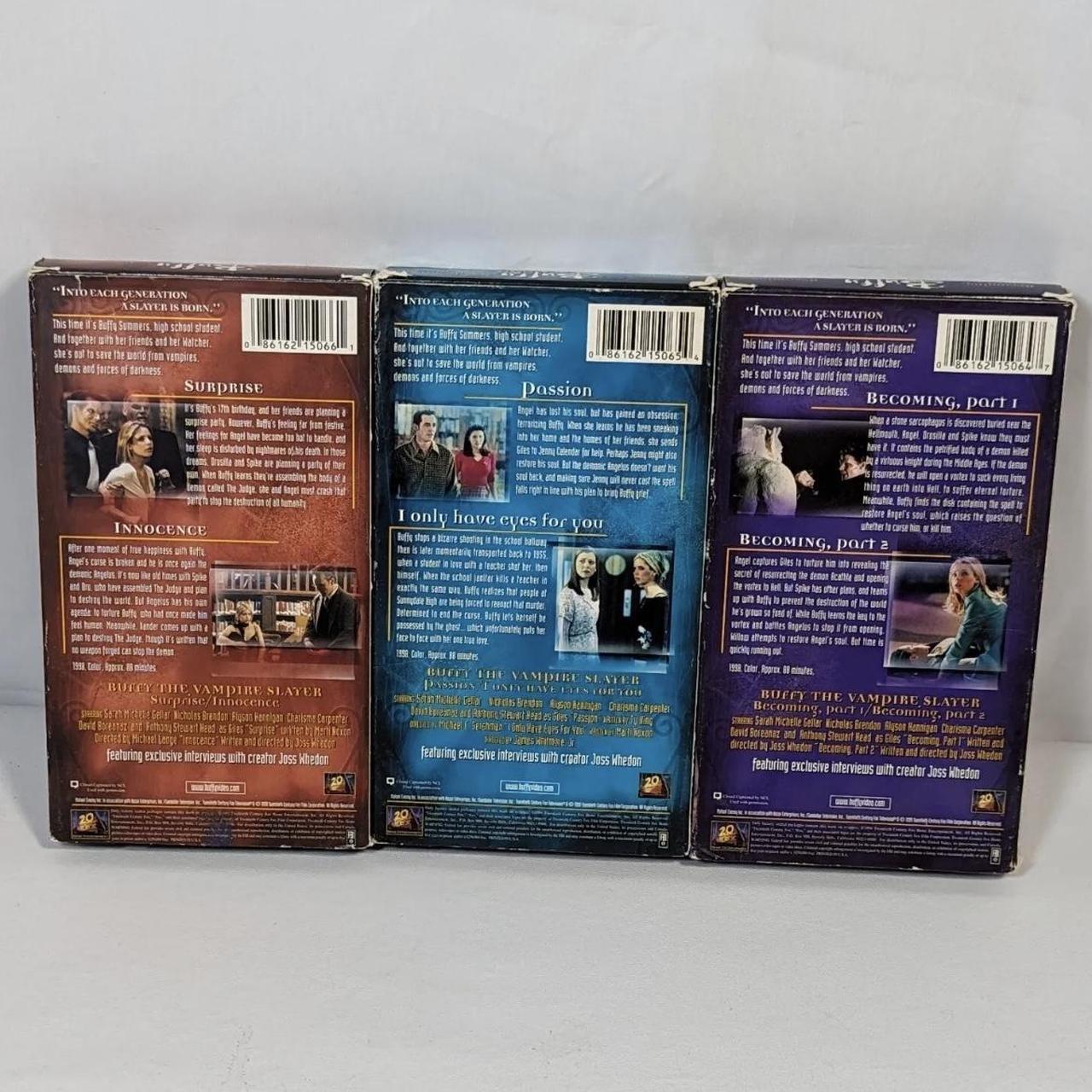 Buffy and Angel chronicles on VHS •Tapes work... - Depop