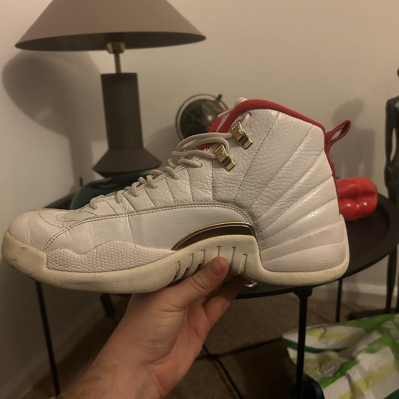 Nike Jordan 12 fiba, rare trainers. Used but still... - Depop