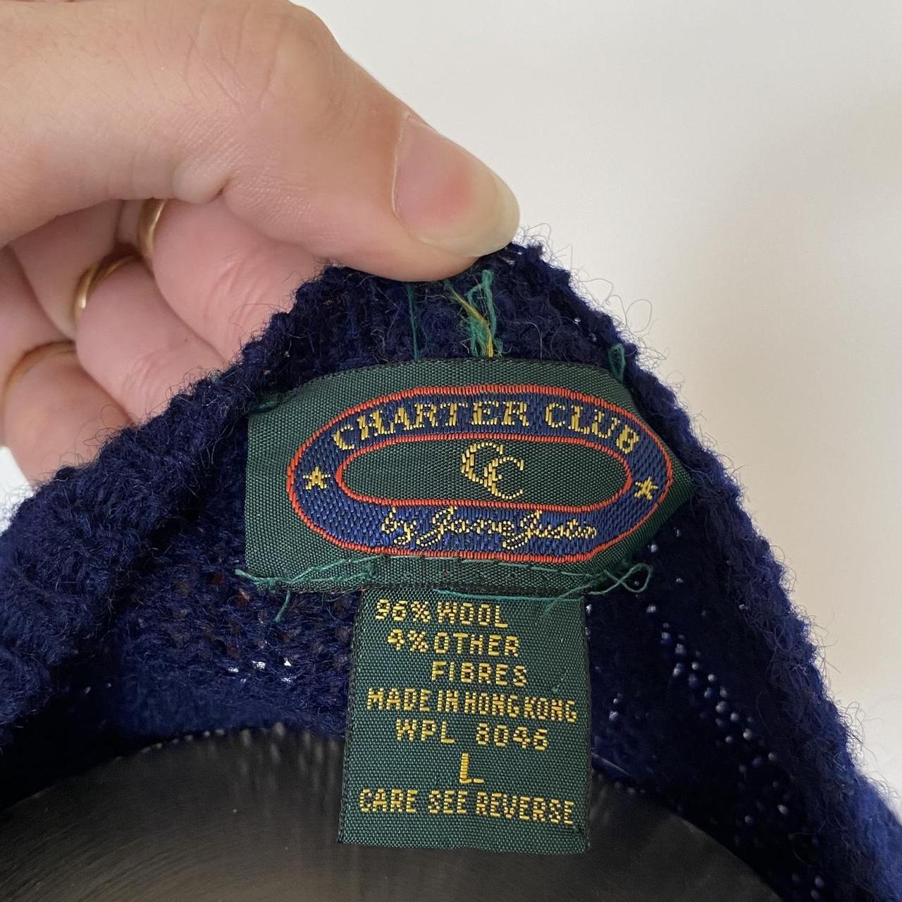 Vintage Charter Club Wool Sweatervest Brand:... - Depop