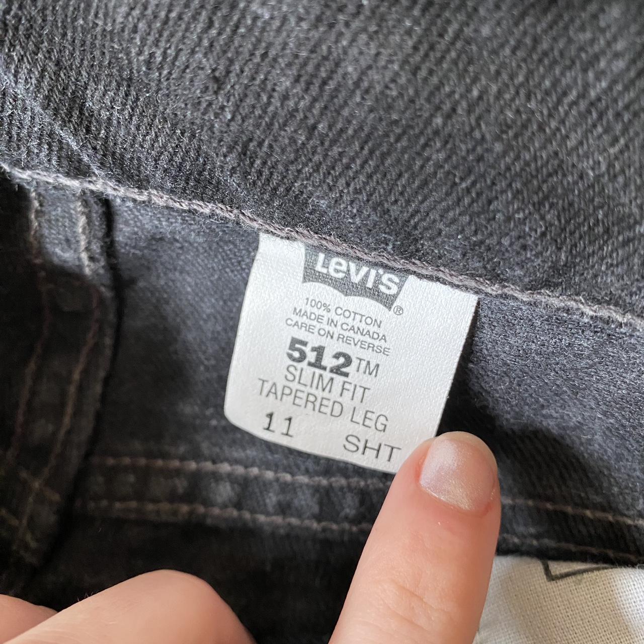 Vintage Levis 512 Black Jeans The best style of... - Depop