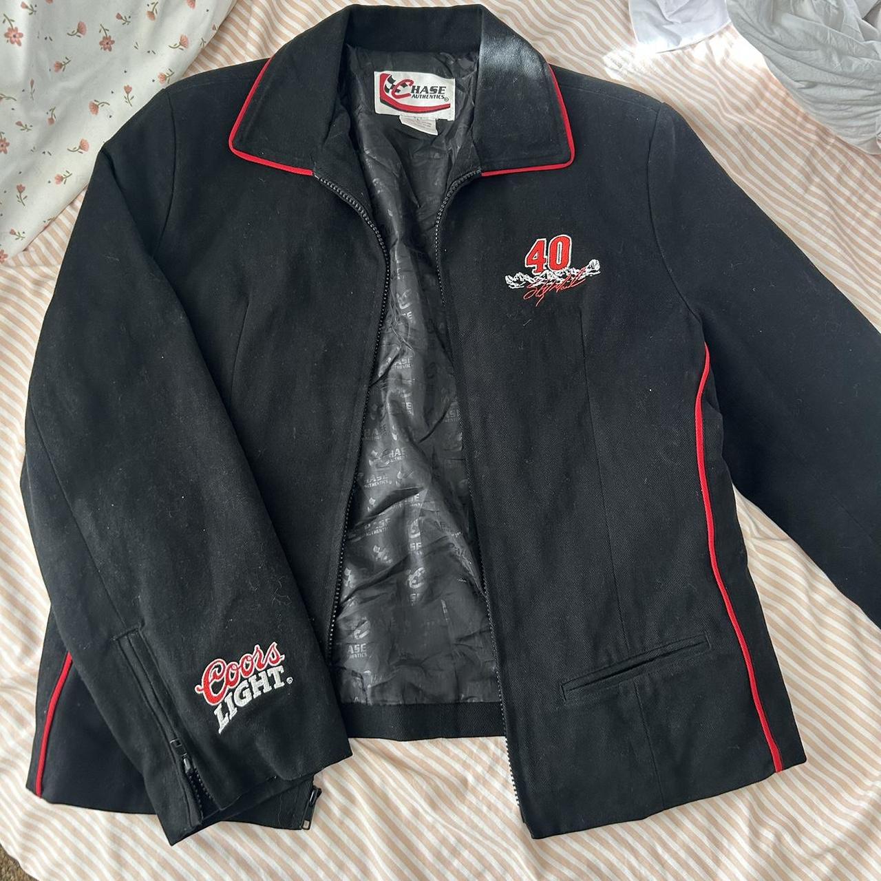 Coors Light racer jacket - Depop