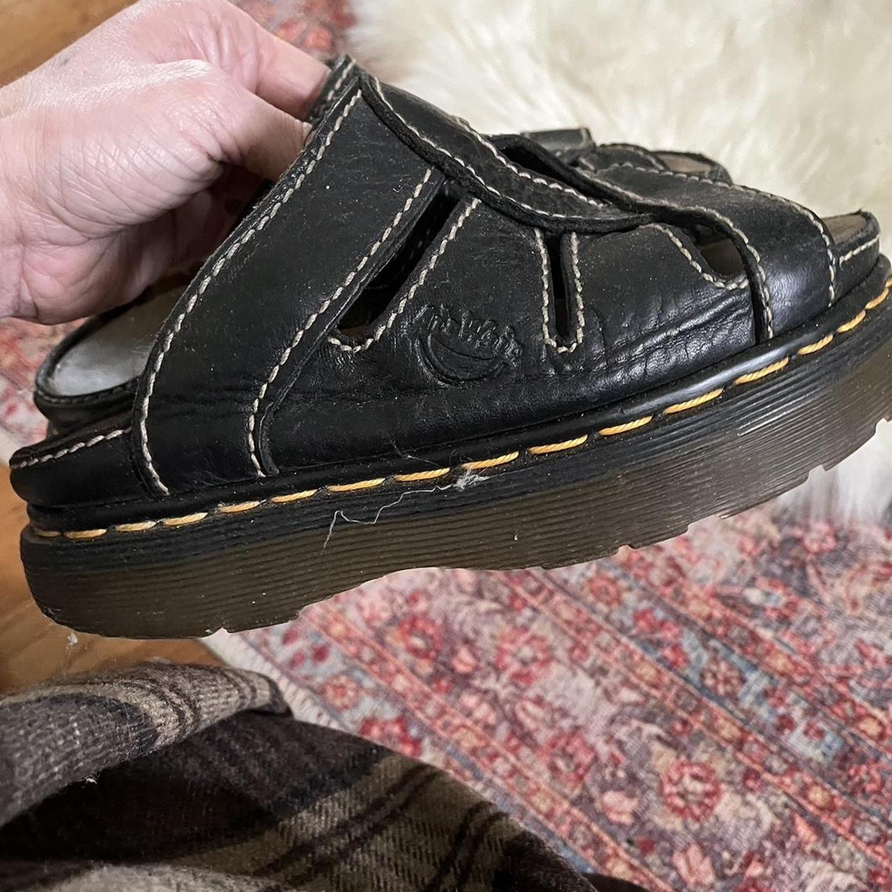 vintage cutie doc sandal mules, so perfect for... - Depop