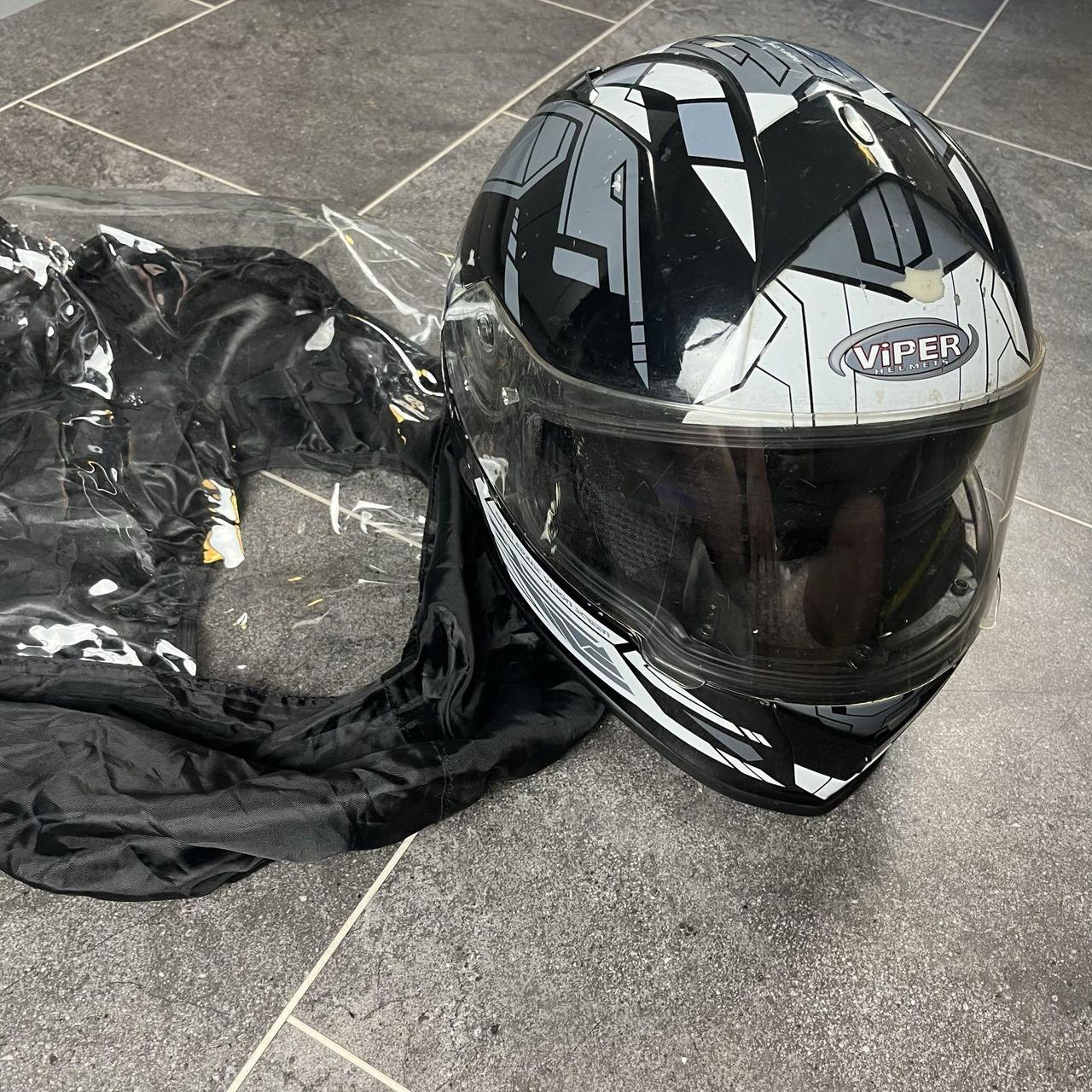 Viper RS-V8 Prime Motorcycle Protective Helmet -... - Depop