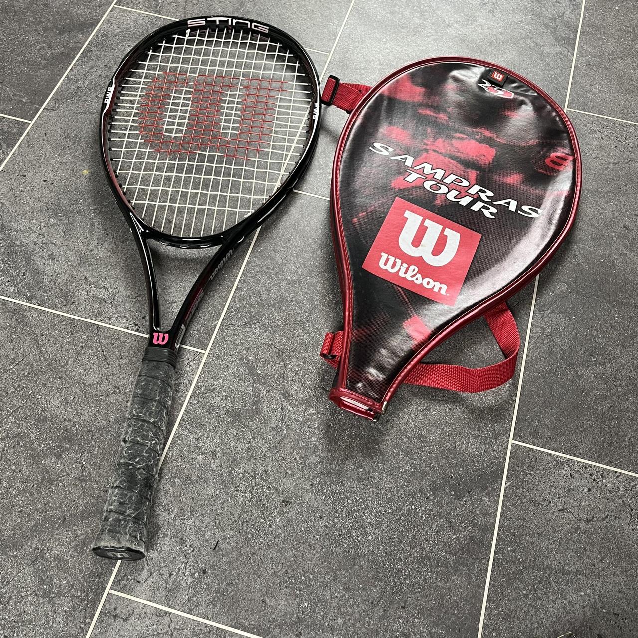 Wilson Sampras Tour Sting PWS Beam 4 38” Tennis... - Depop