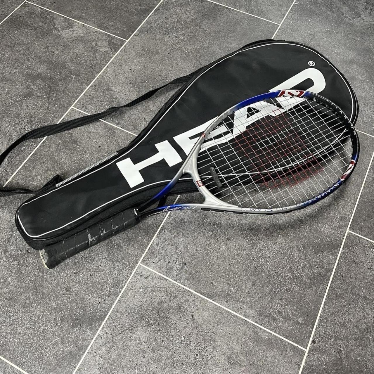 Wilson Pete Sampras Grand Slam 25 tennis racket soft... - Depop