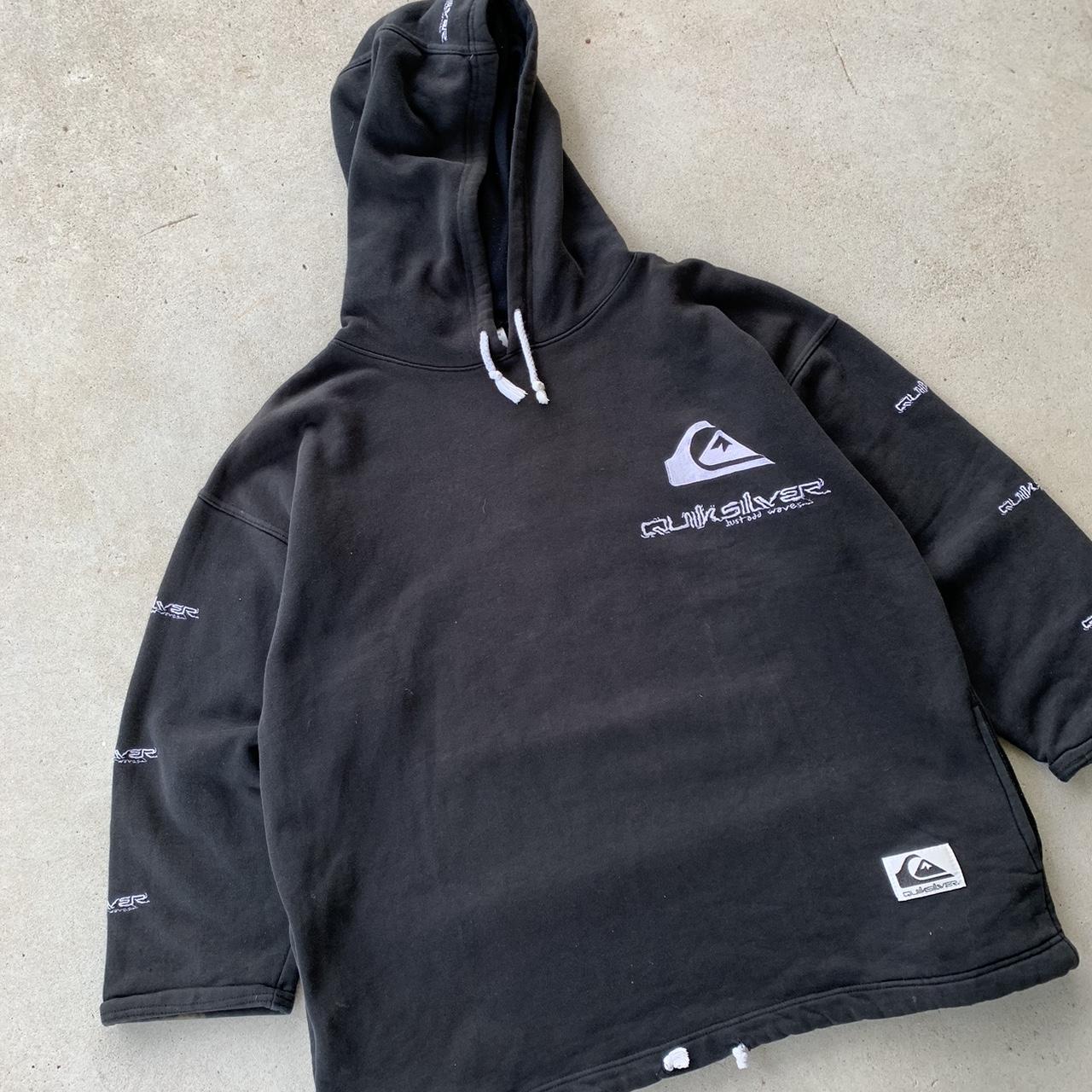Vintage Quiksilver hoodie Size L - Depop