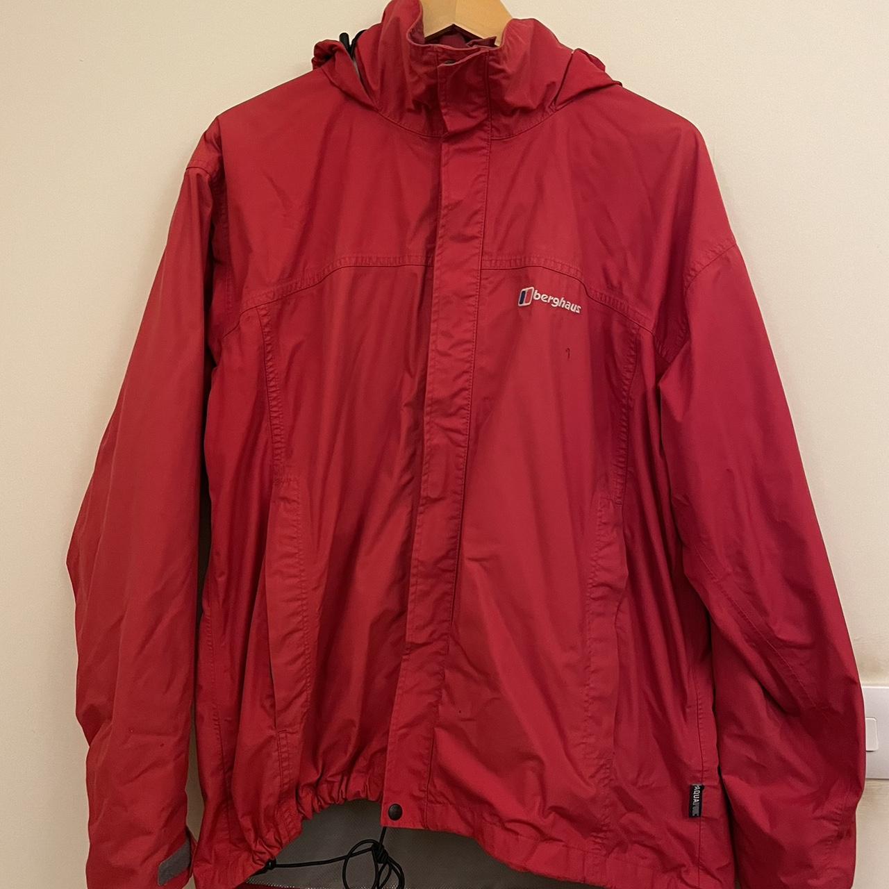Berghaus jacket 6/10 condition - drawstring is... - Depop
