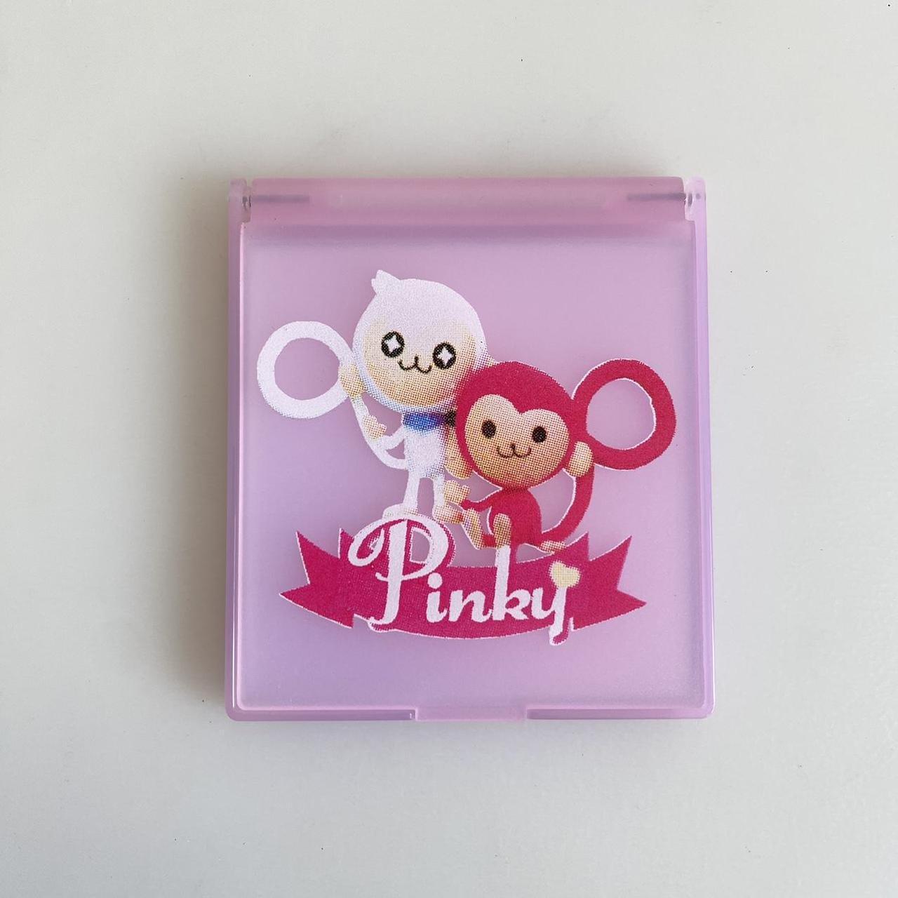 Pinky Monkey desk mirror 🐒💕💙 Vintage from early... - Depop