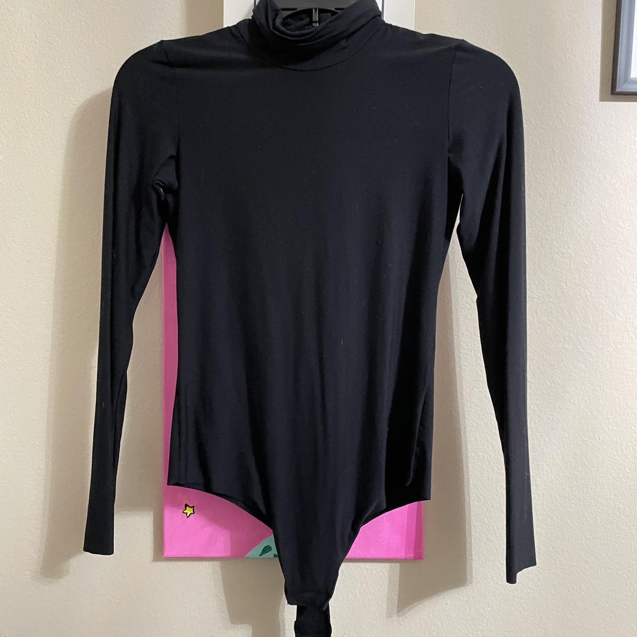 Commando Black Long Sleeve Thong Bodysuit This... - Depop
