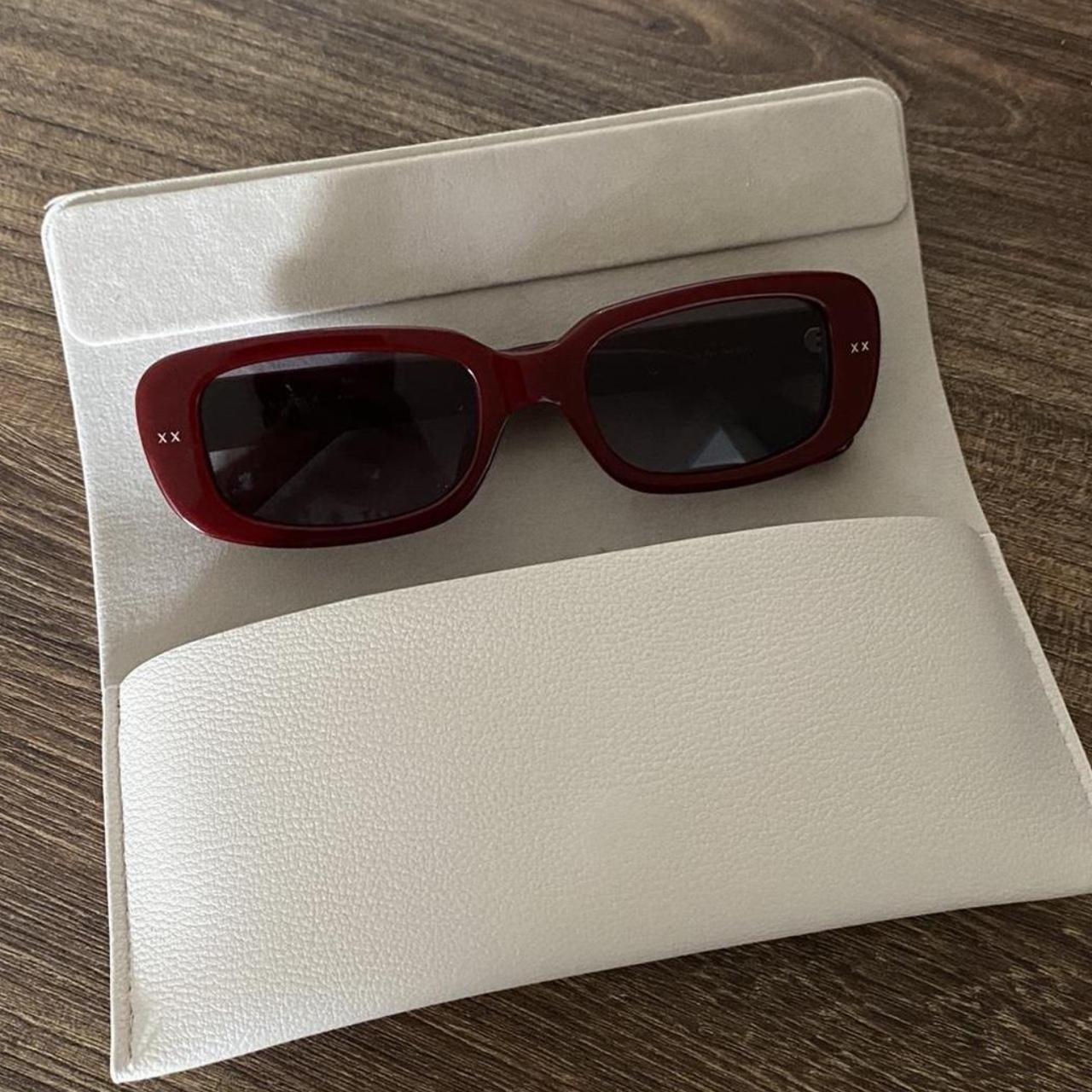 Burgundy Lexxola glasses No scratches look brand... - Depop
