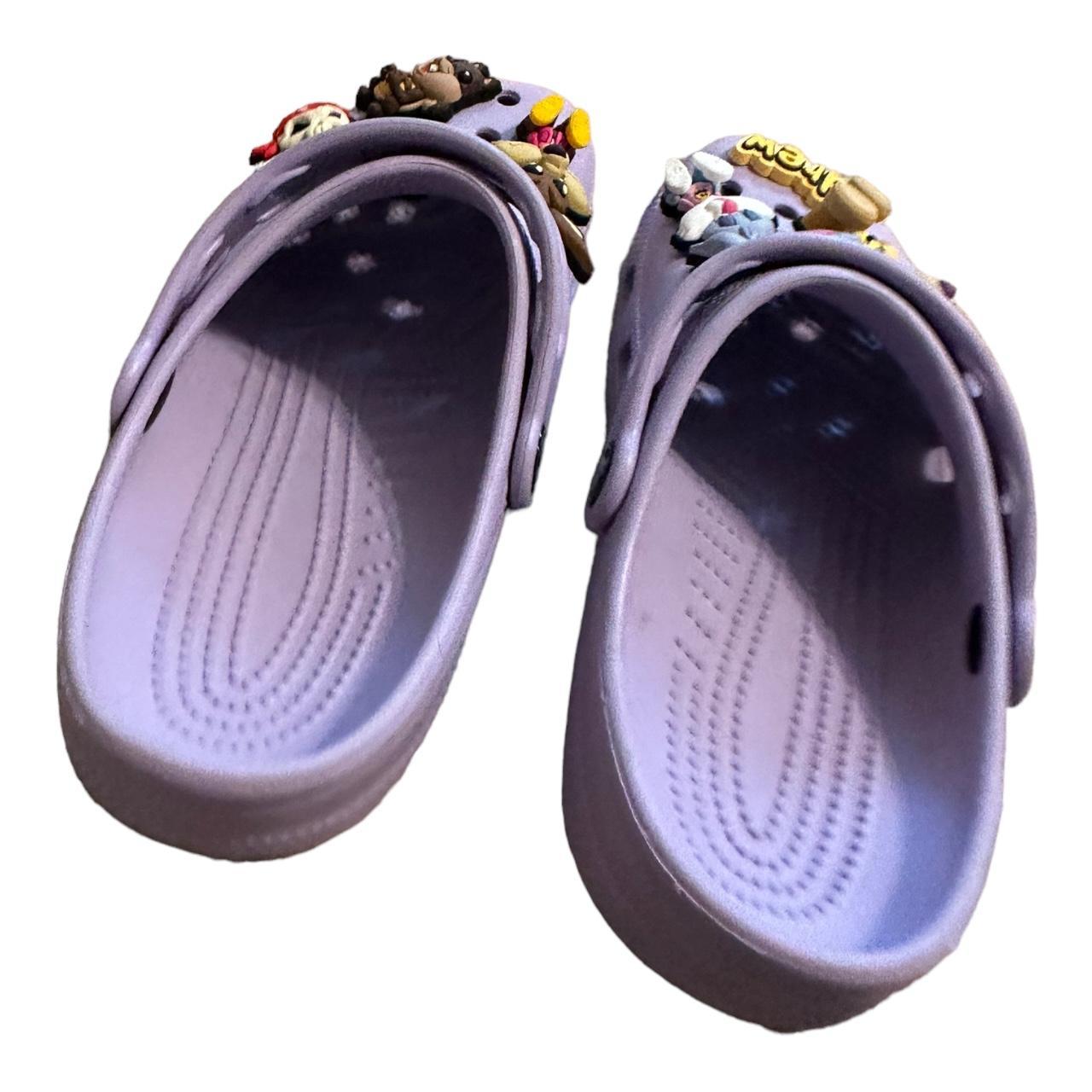 Drew House Crocs Justin Bieber Purple size men's 5... - Depop