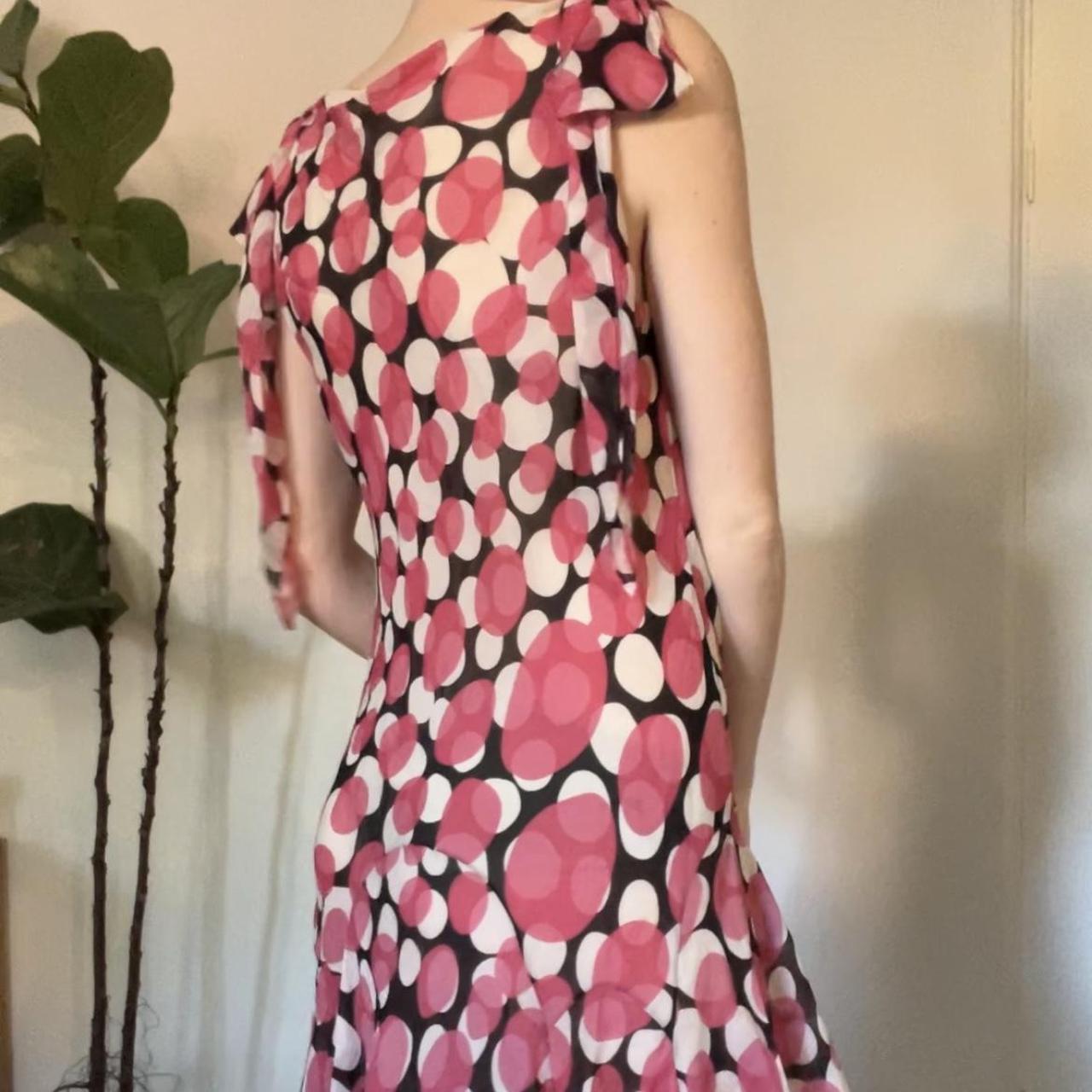 Vintage Sheer Silk Dress 100 Silk Best Fit Depop